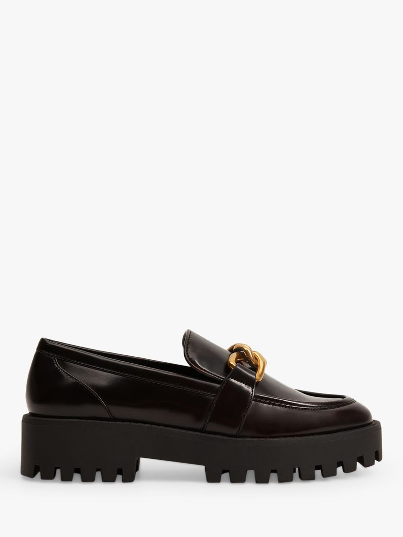 MANGO Chunky Loafers in Dark Red | endource