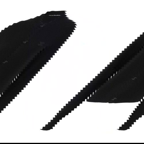 ACNE STUDIOS Wool Appliquéd Cardigan | Endource