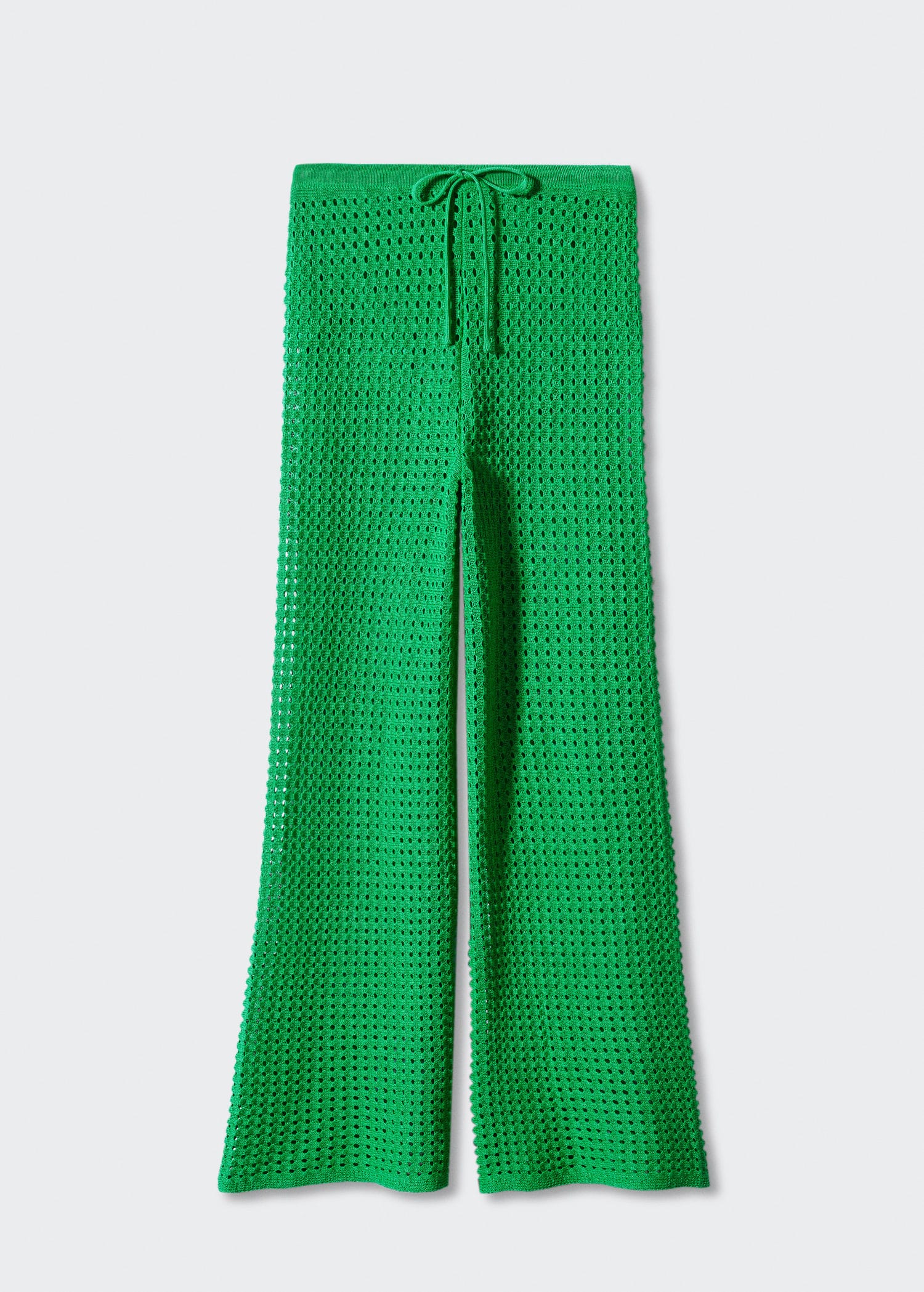 MANGO Mango x Simon Miller - Openwork Knit Trousers | endource