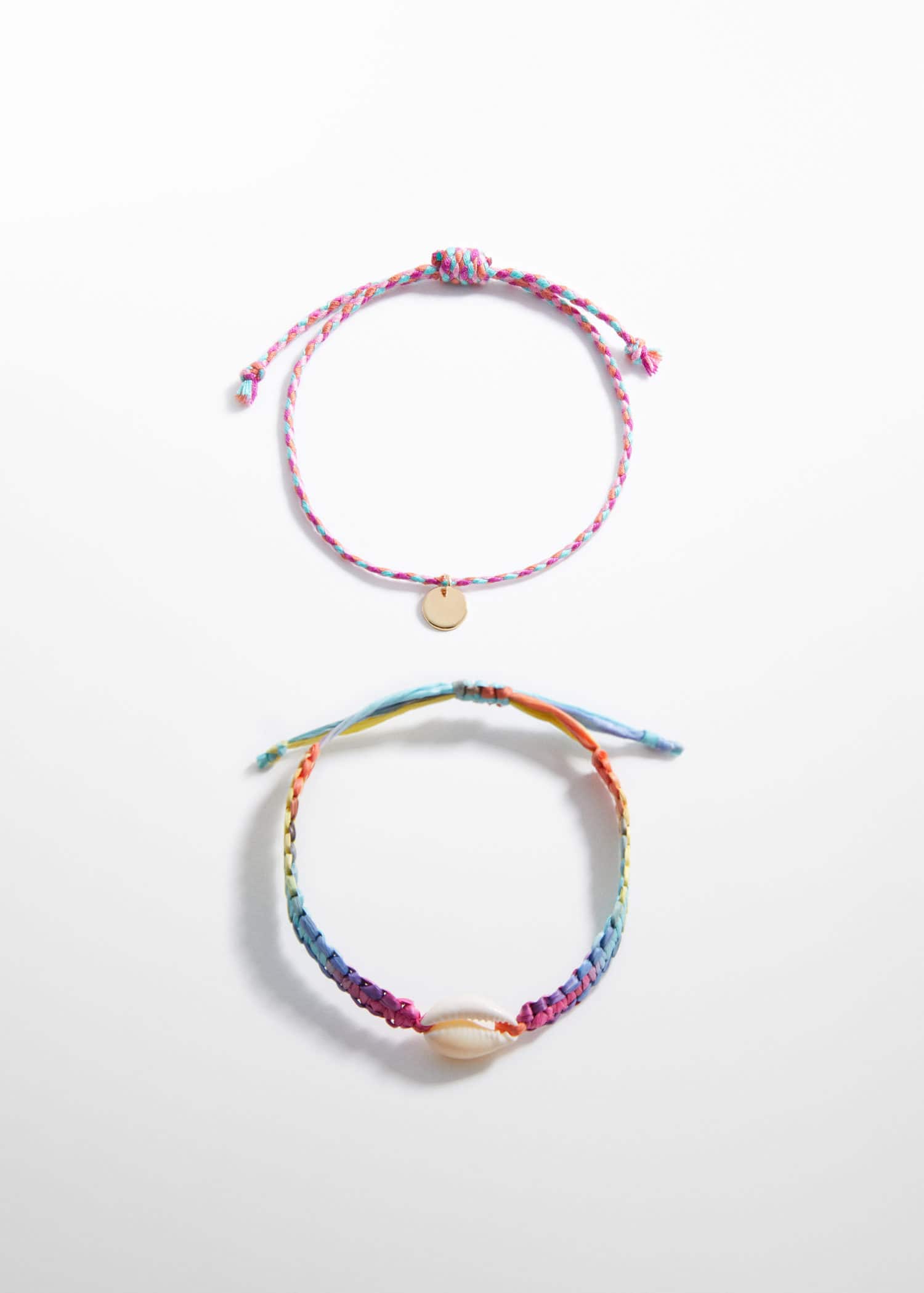 MANGO Bracelet 2-Pack in Yellow | endource
