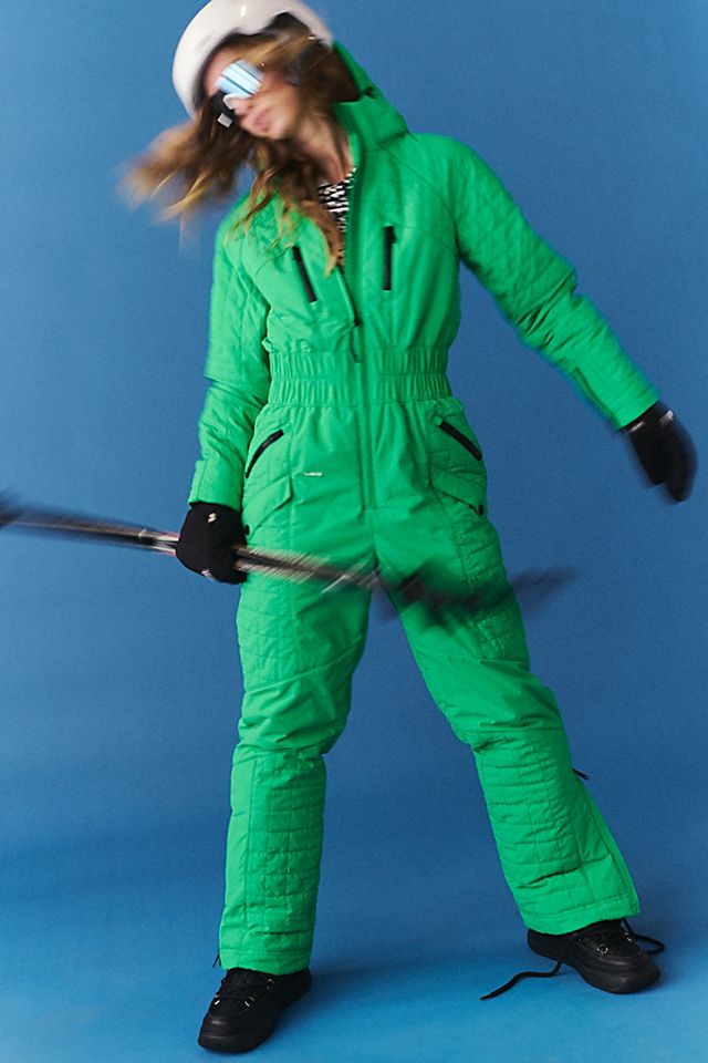 FREE PEOPLE Water Reactive All Prepped Ski Suit in Lucky Charm | Endource