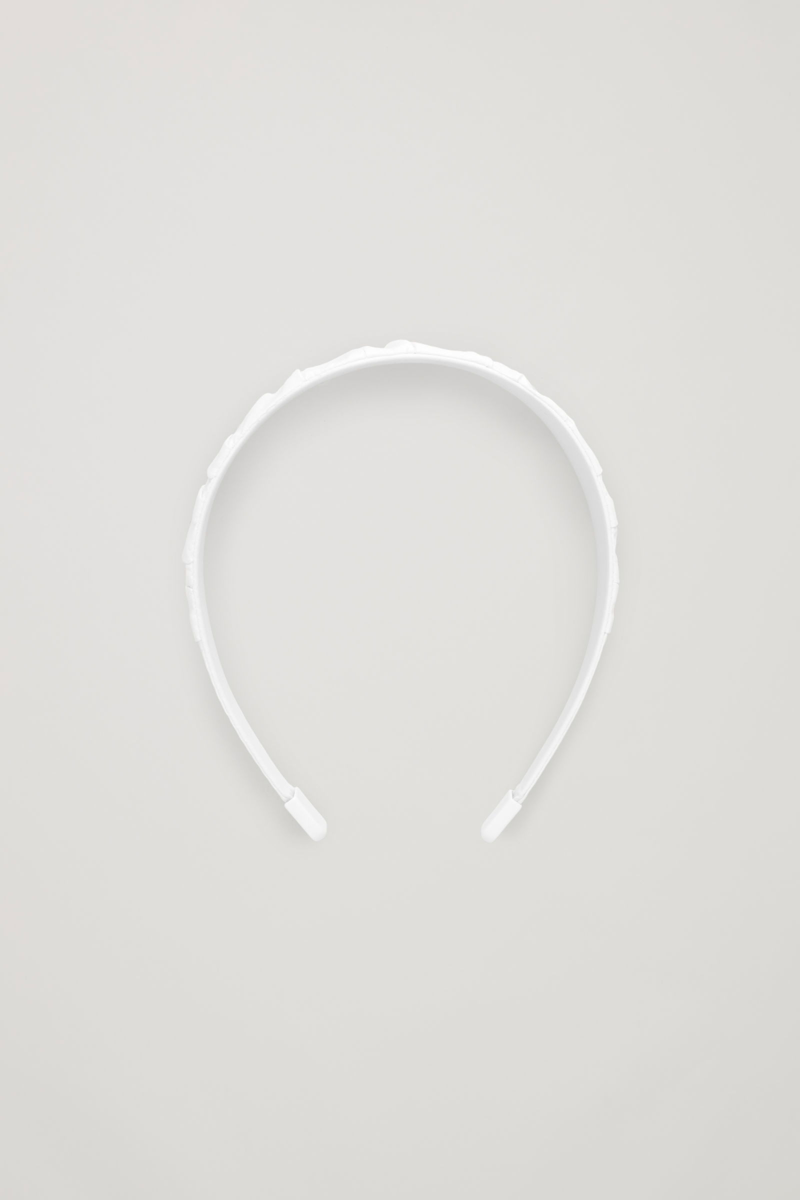 COS Cotton-Covered Ruched Headband | endource