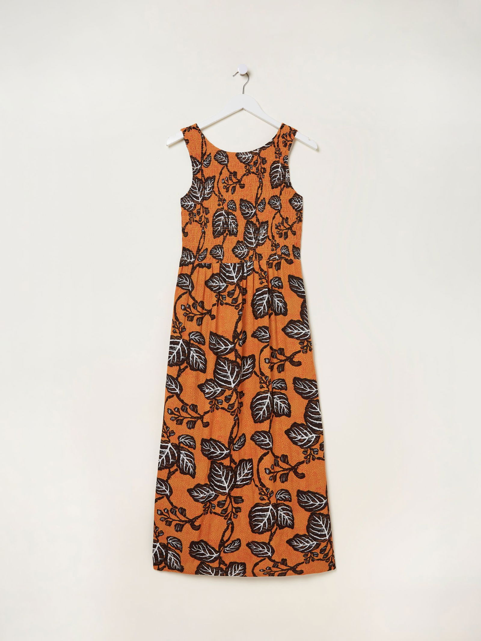 FATFACE Anna Vine Floral Midi Dress | endource