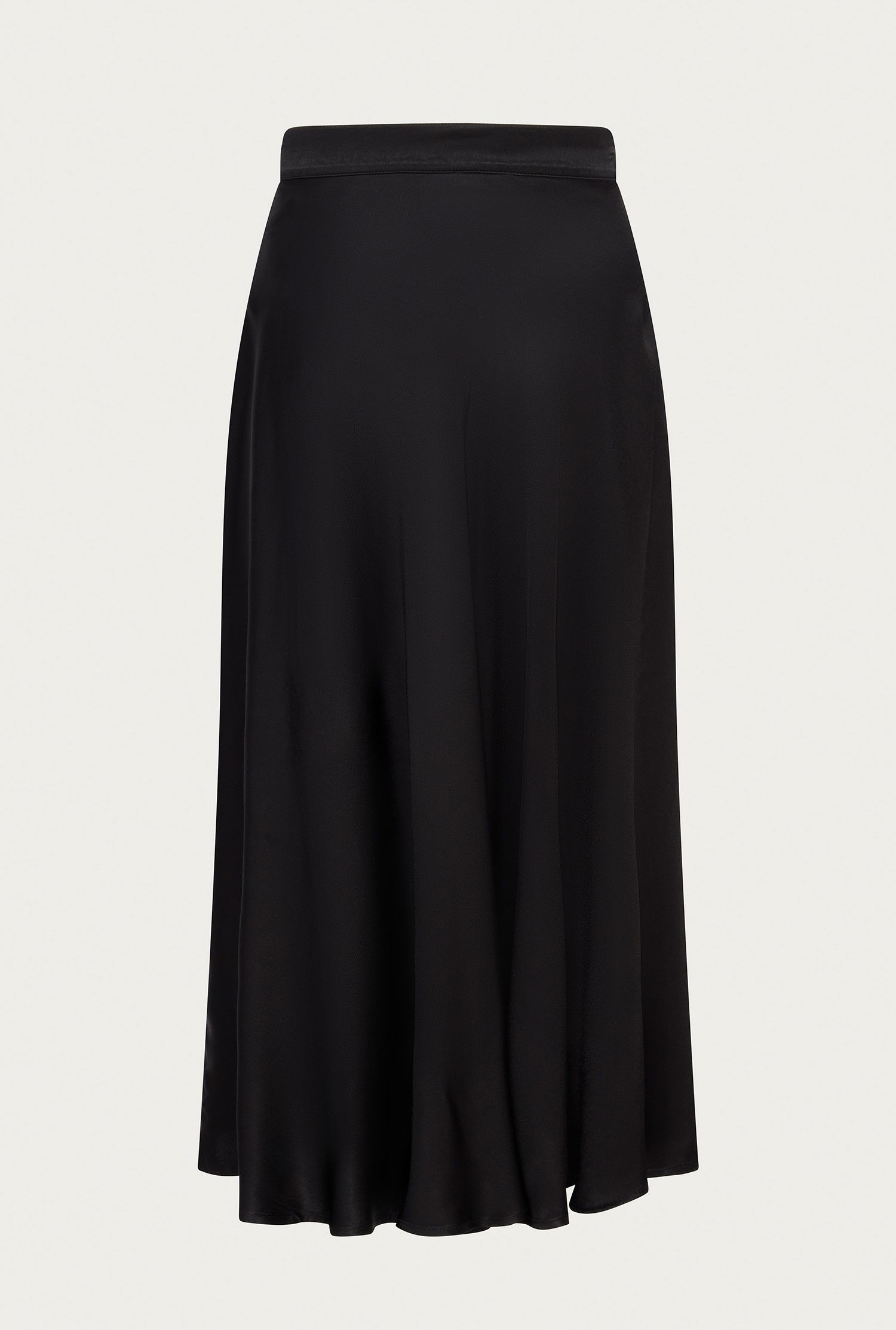 GHOST Eva Satin Slip Midi Skirt | endource