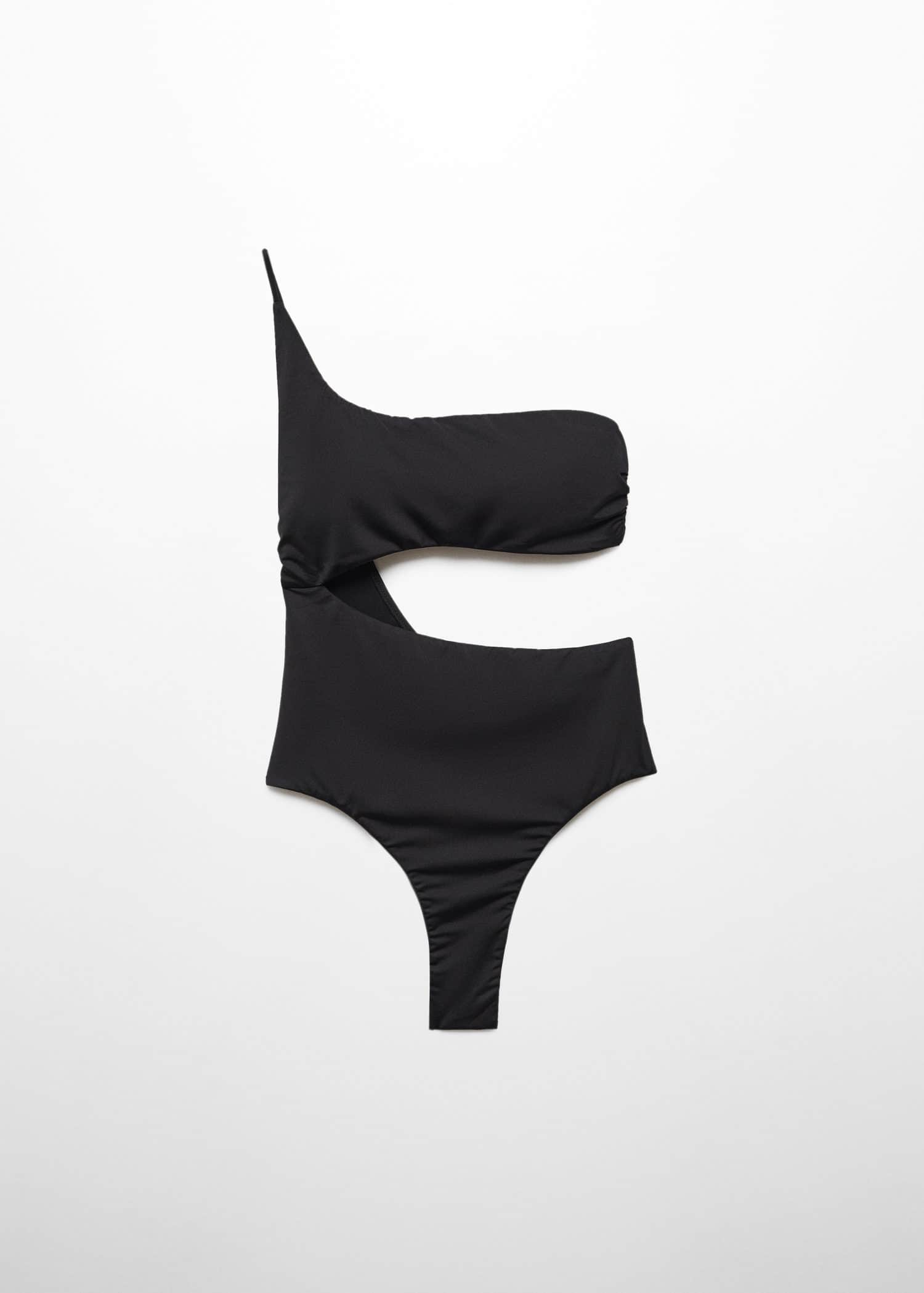 MANGO Swimsuit With Asymmetrical Opening | endource