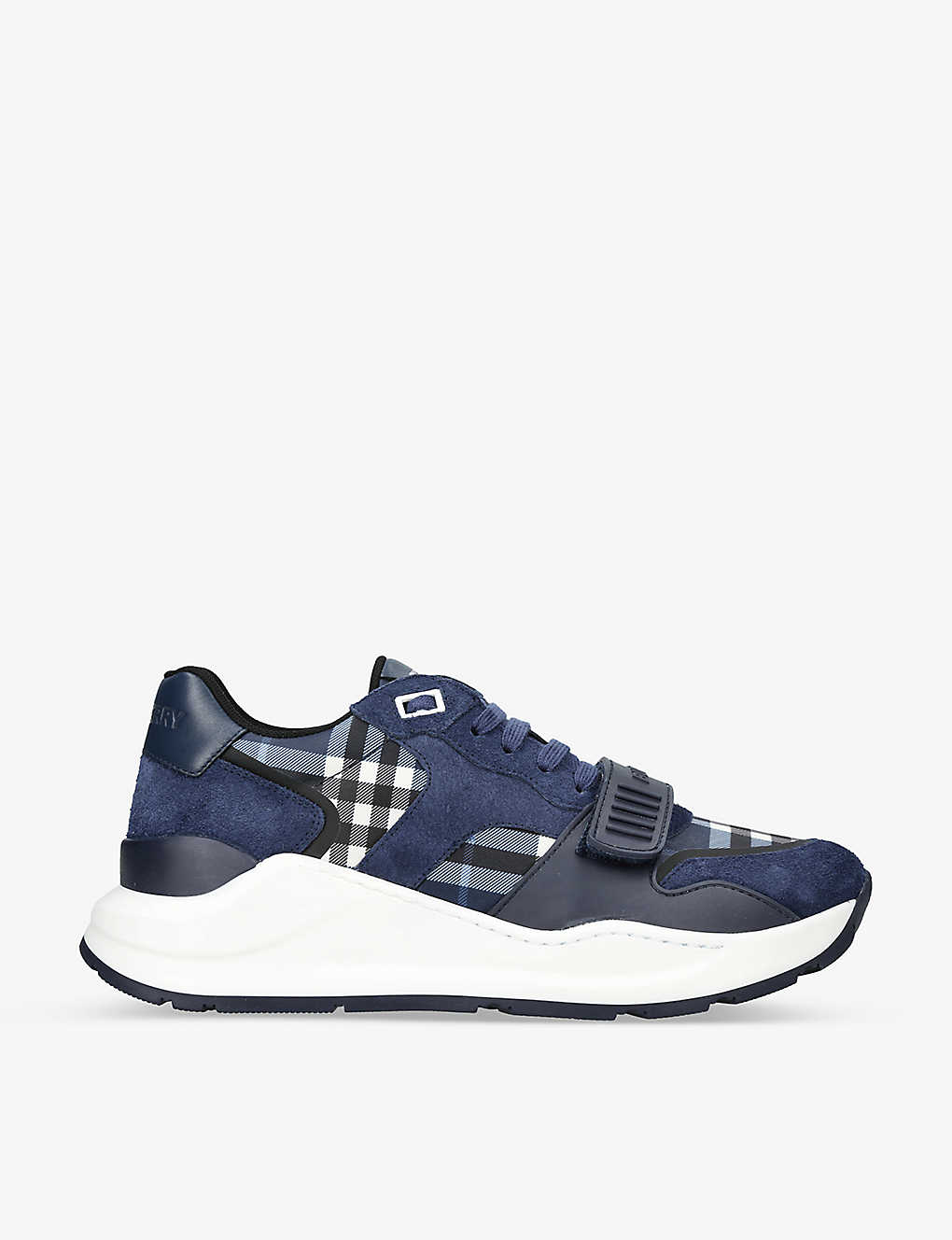 BURBERRY Ramsey Low-Top Trainers in BLUE OTHER | Endource