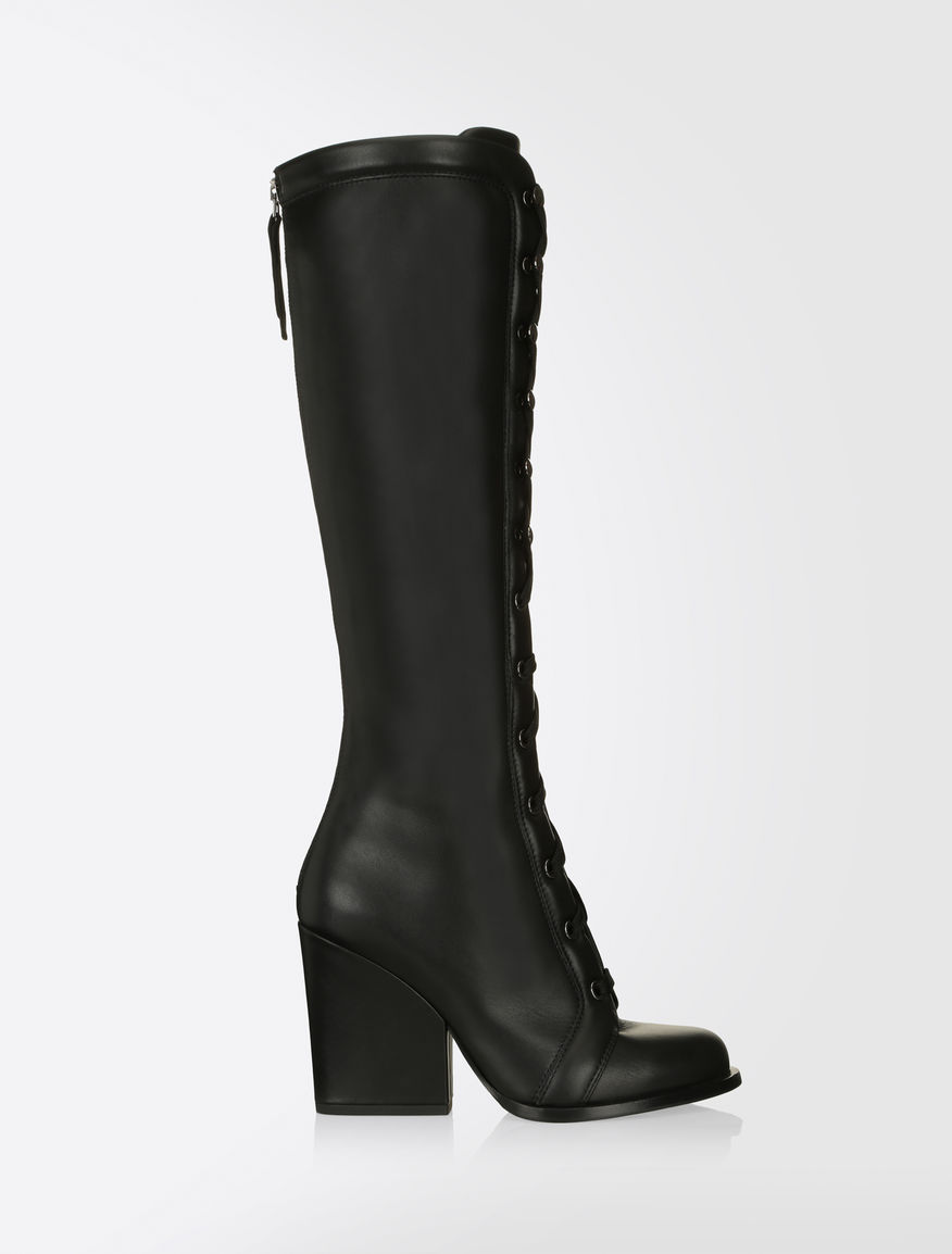 Max Mara Lace-up Boots | endource