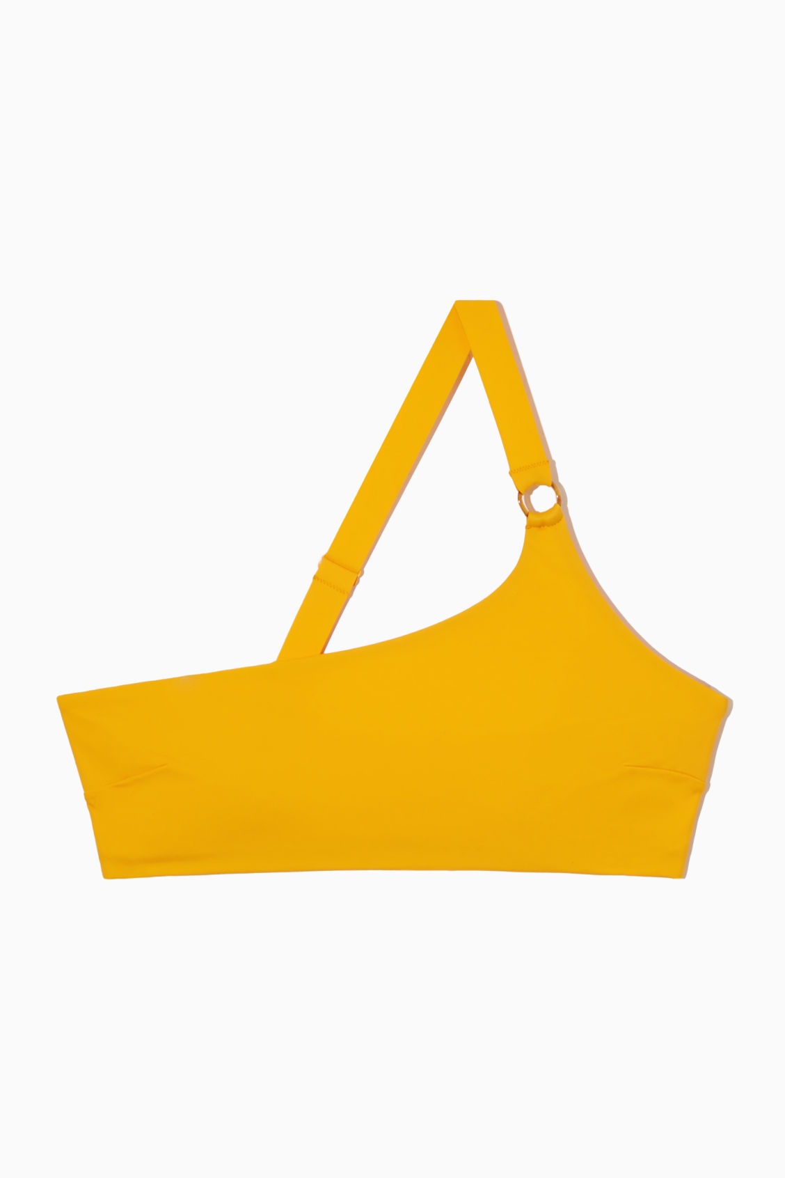 COS Ring-Embellished Asymmetric Bikini Top | endource