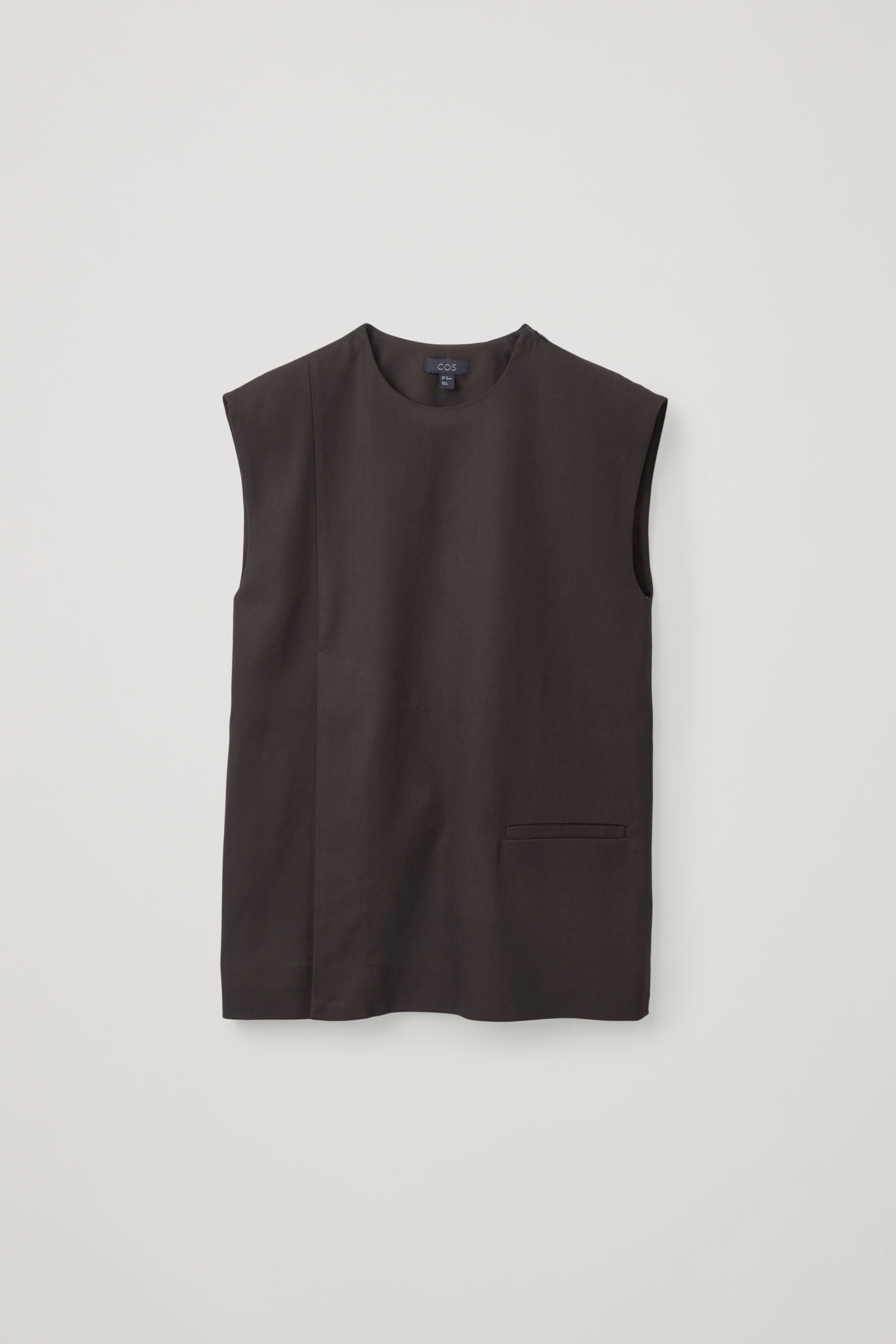 COS Tailored Waistcoat Top | endource