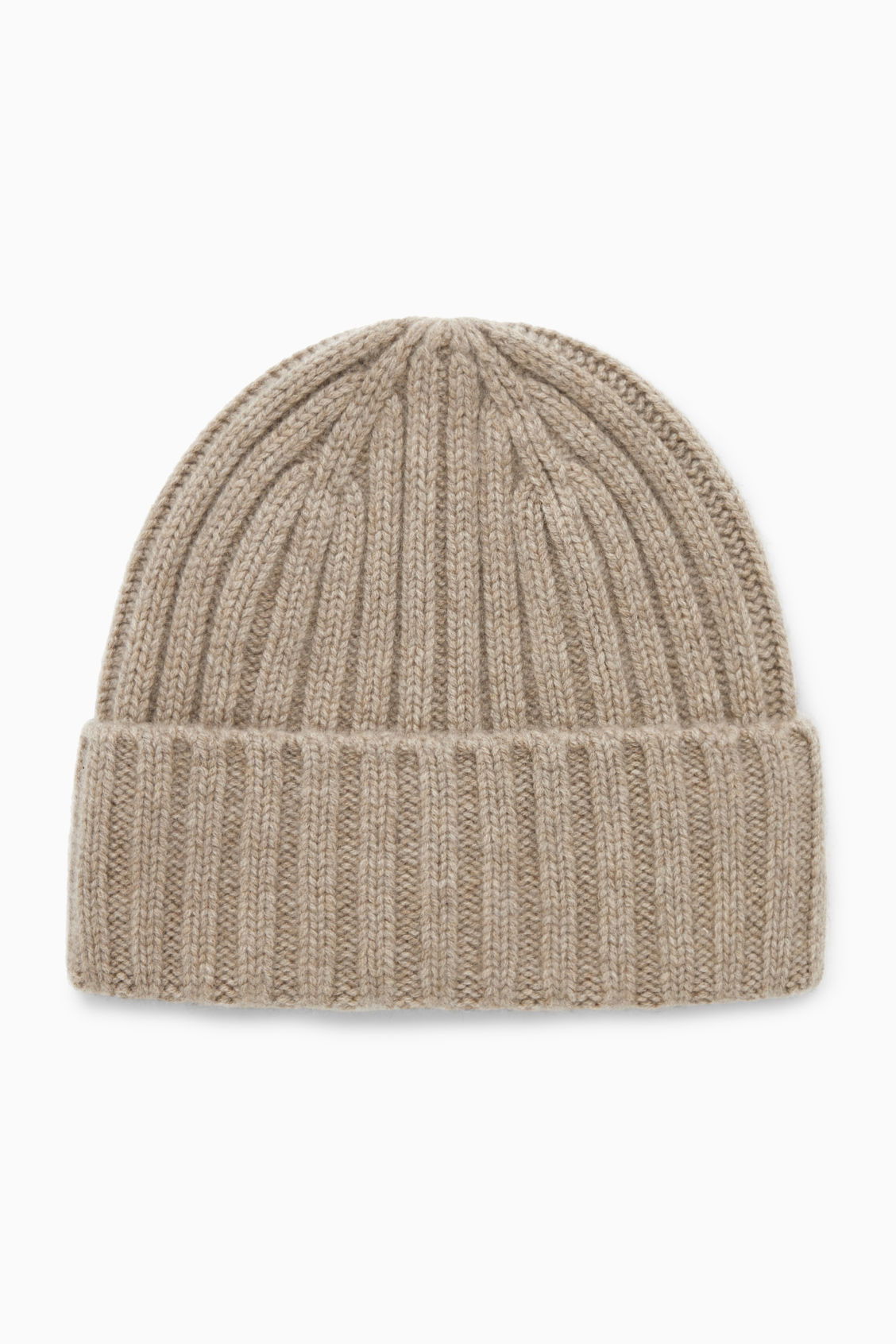 COS Chunky Ribbed-Knit Beanie Hat | Endource