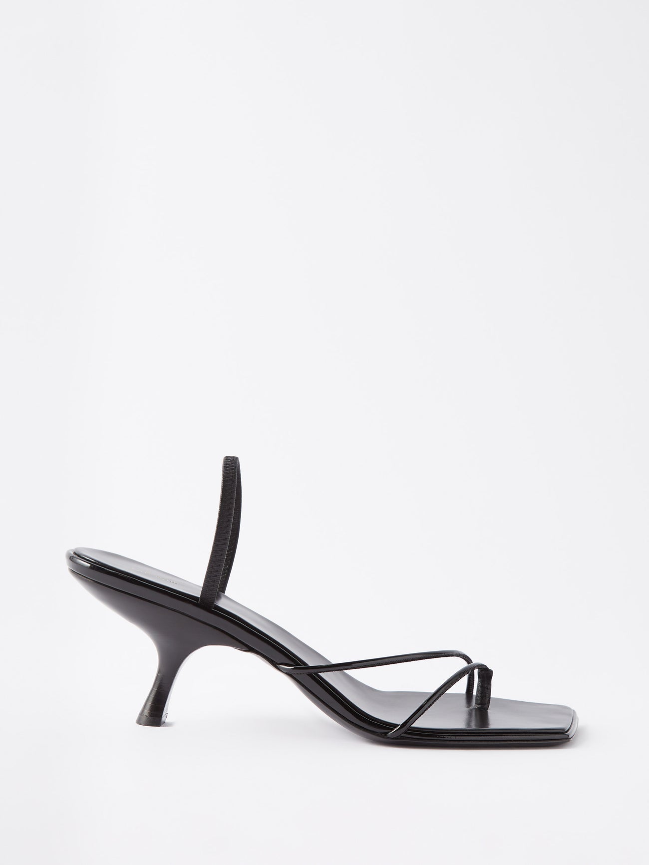 THE ROW Rai Patent-Leather Sandals | endource