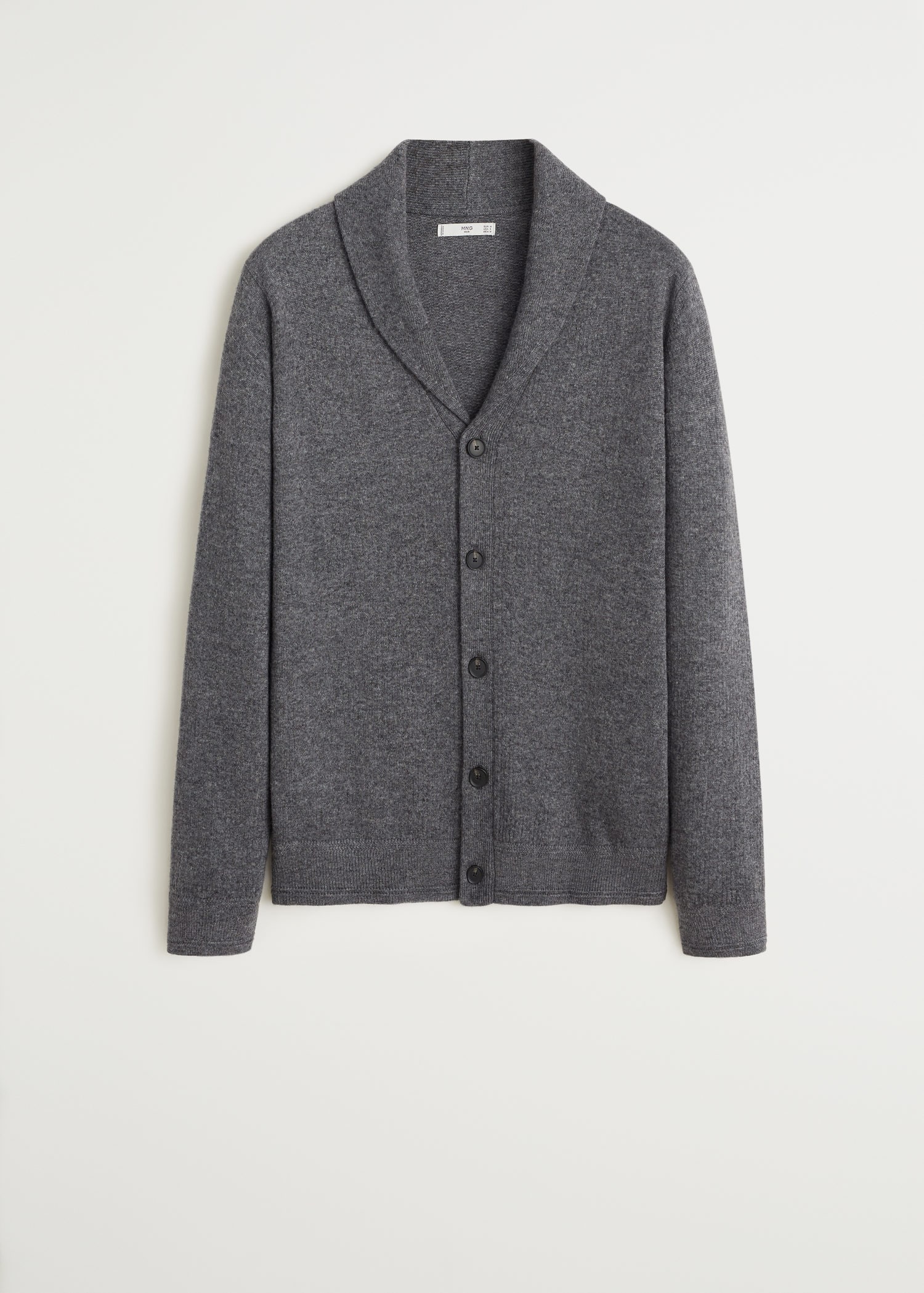 MANGO Textured Flecked Cardigan | endource