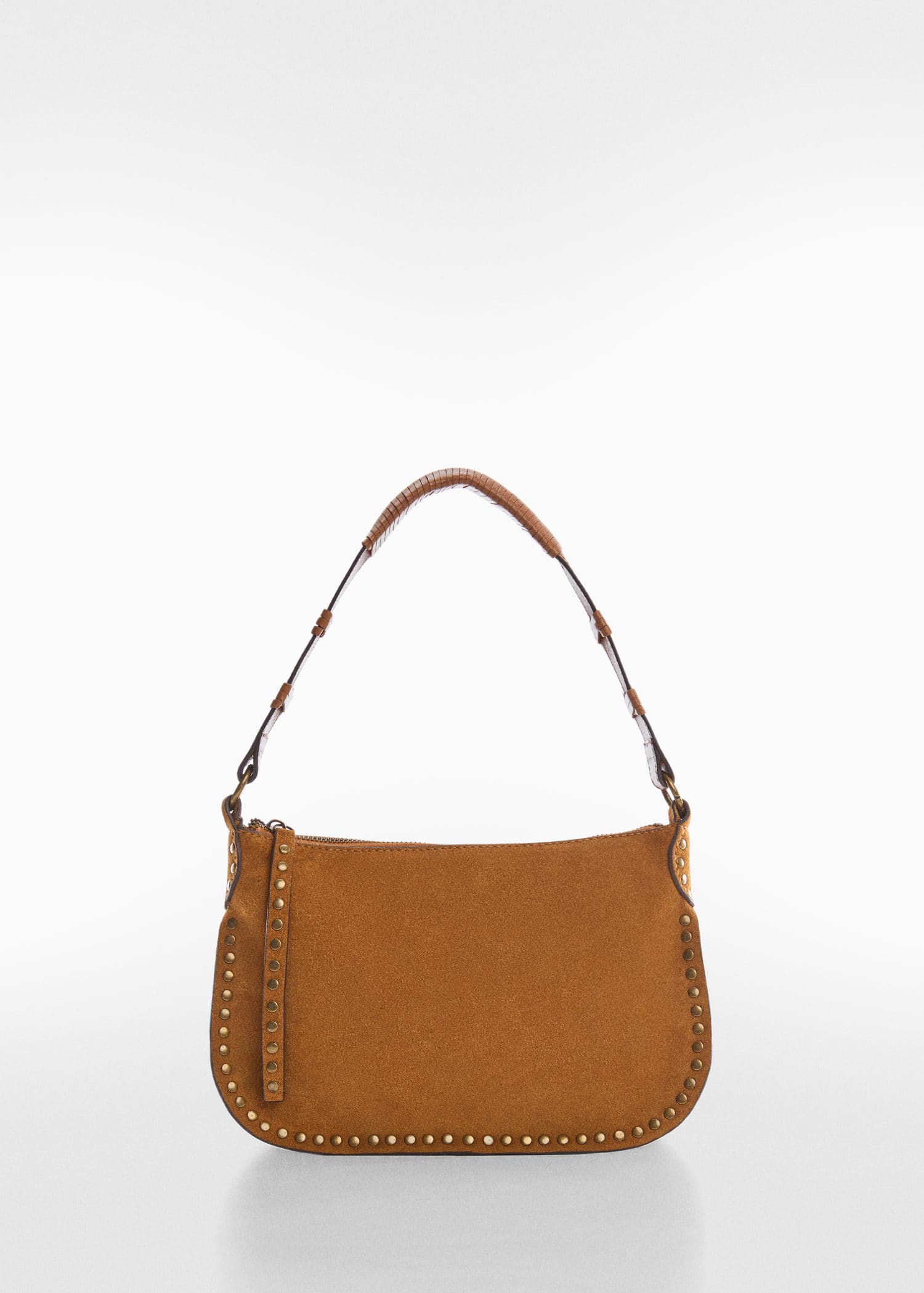 MANGO Stud Leather Bag | endource