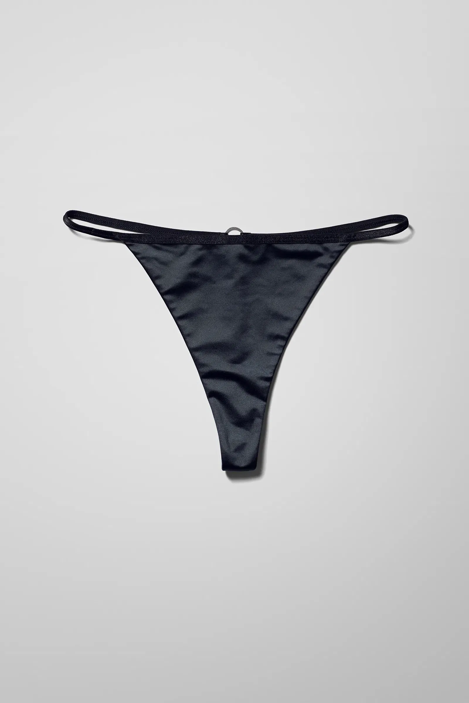 Weekday Lexi Thongs In Black Endource