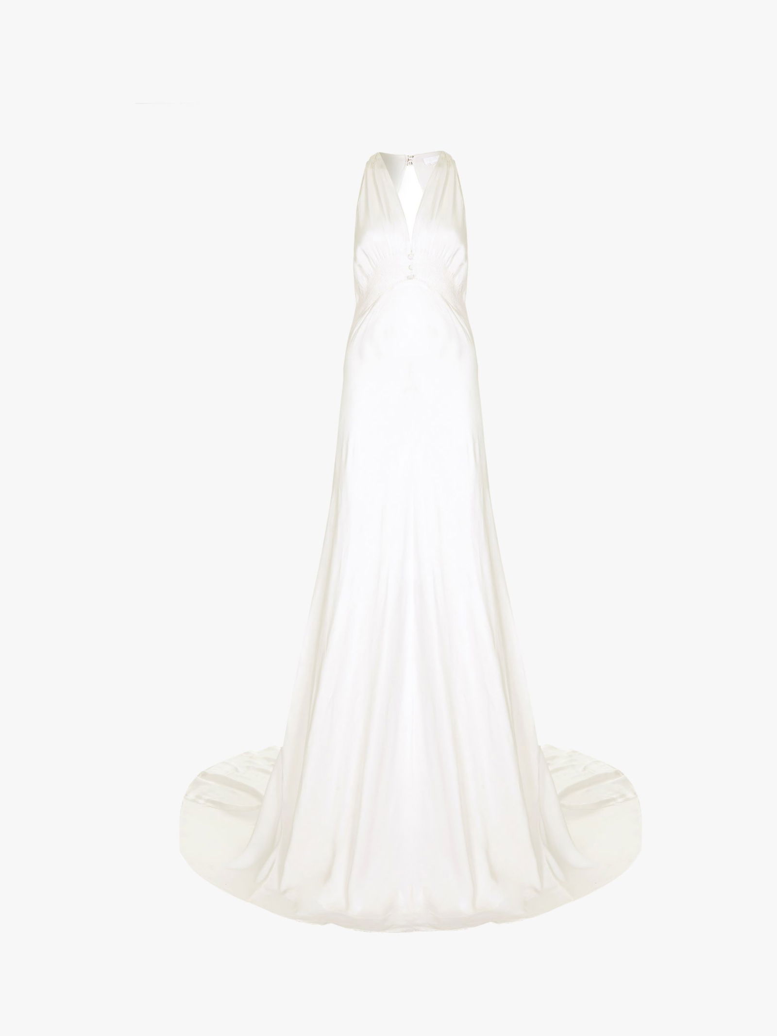 GHOST Lily Wedding Dress in Chalk White | Endource