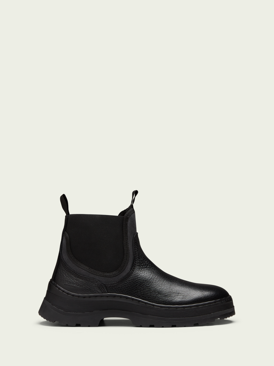 SCOTCH & SODA Maffei Chelsea Boot in black | Endource