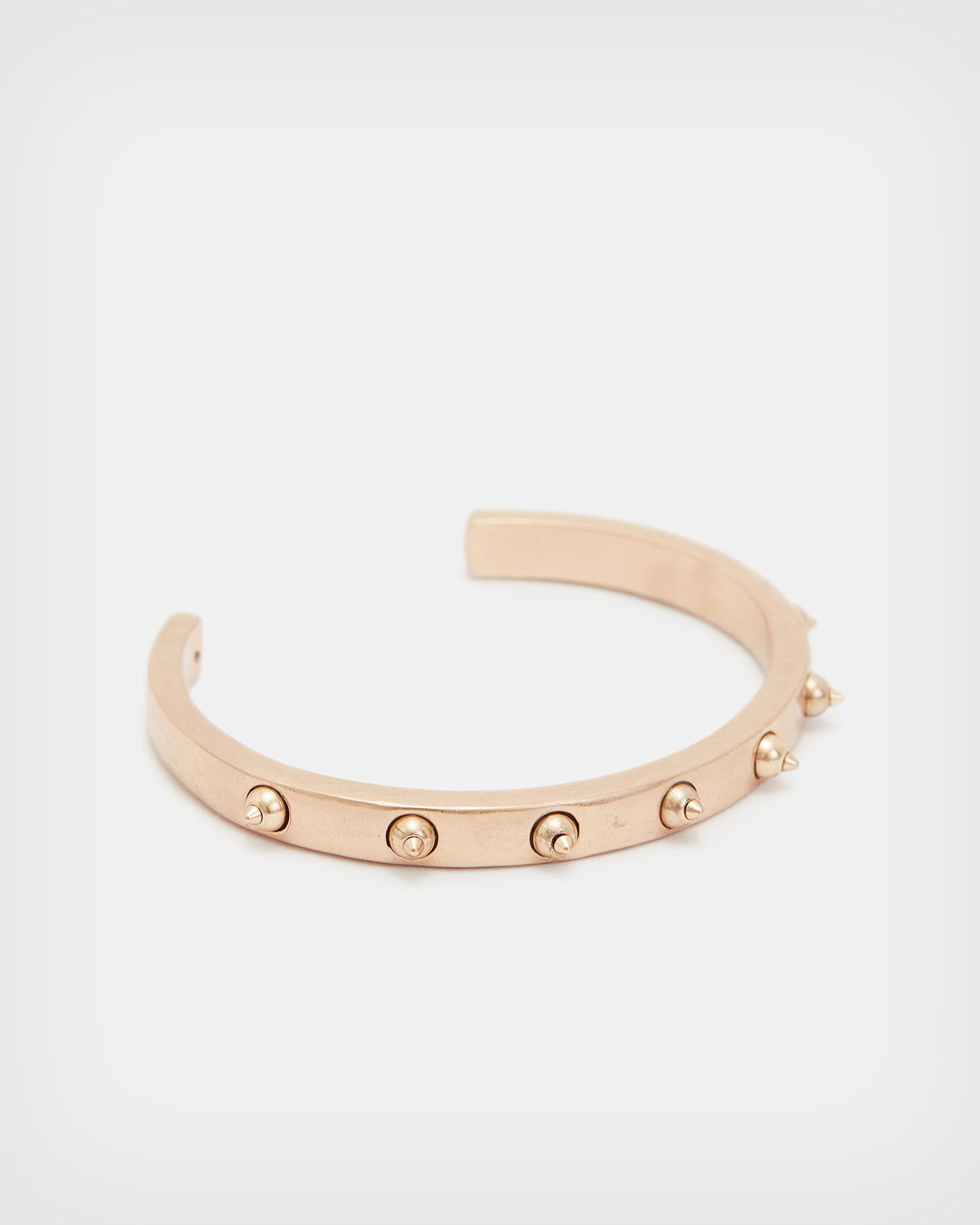 ALLSAINTS Dana Studded Cuff Bracelet in Warm Brass | endource