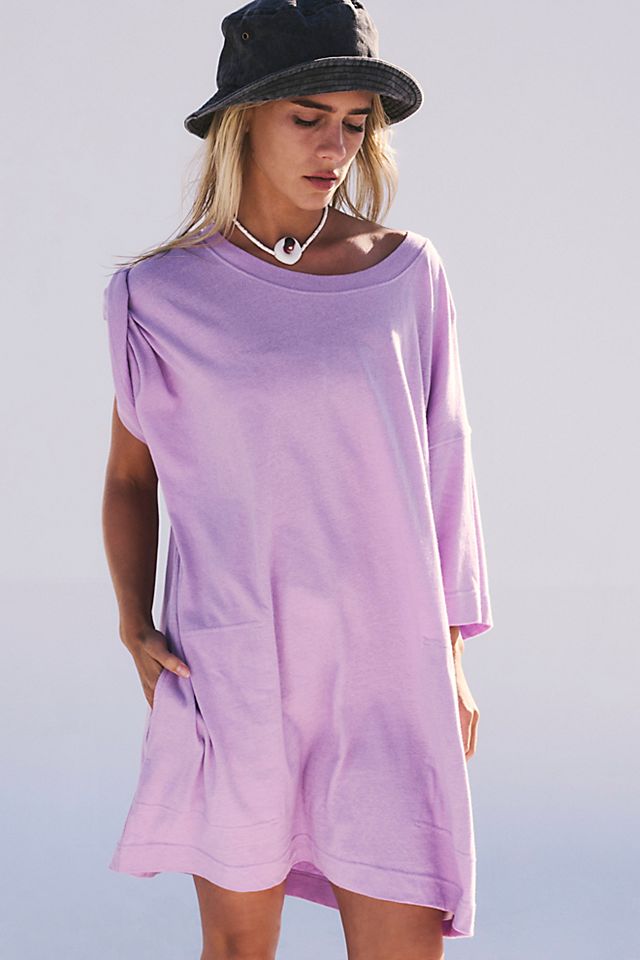 FREE PEOPLE free-est - Essential Extreme Tee Mini in Carafe | endource