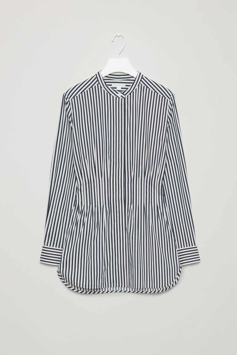 COS Waisted Striped Shirt | Endource