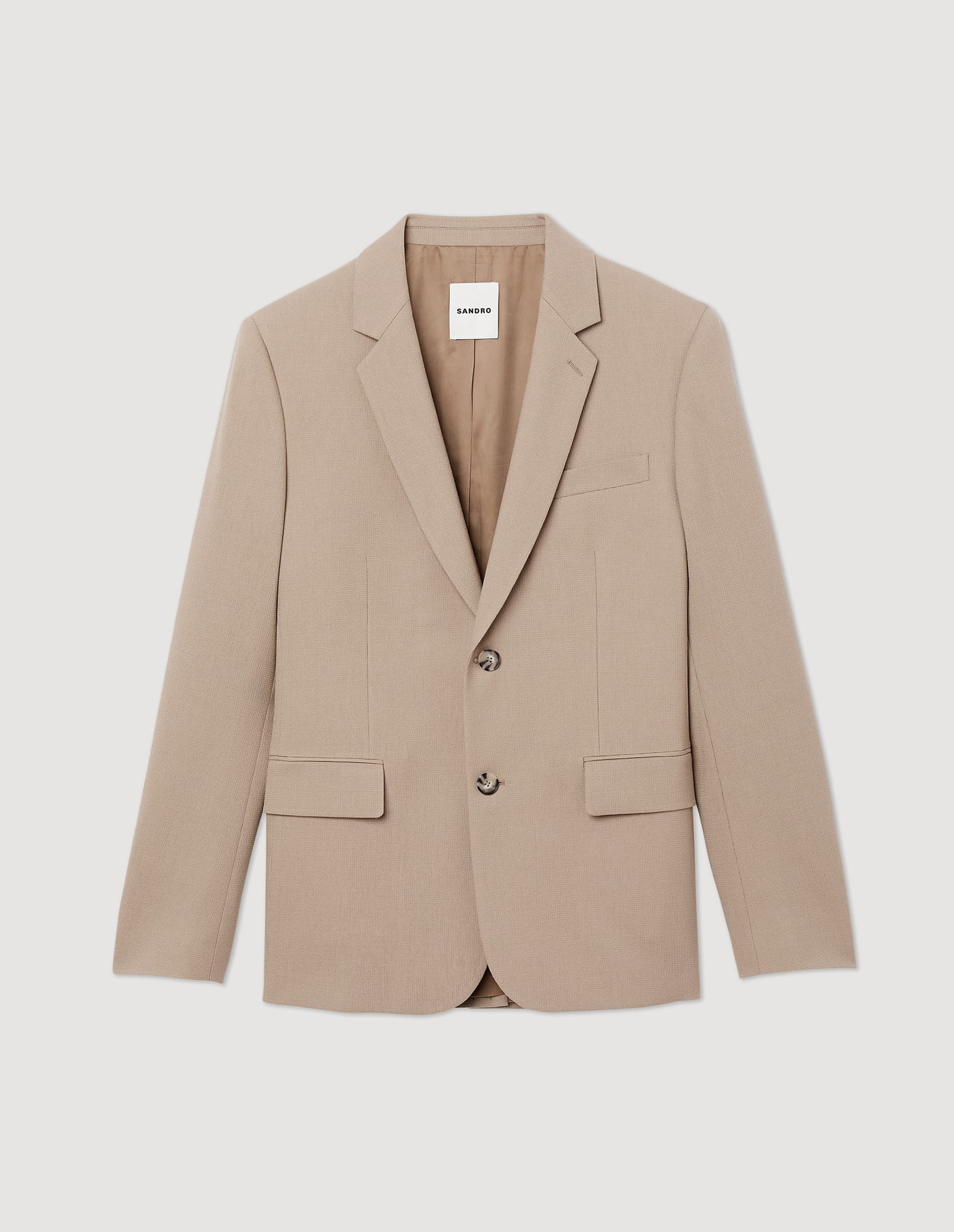 SANDRO Wool Suit Jacket | endource