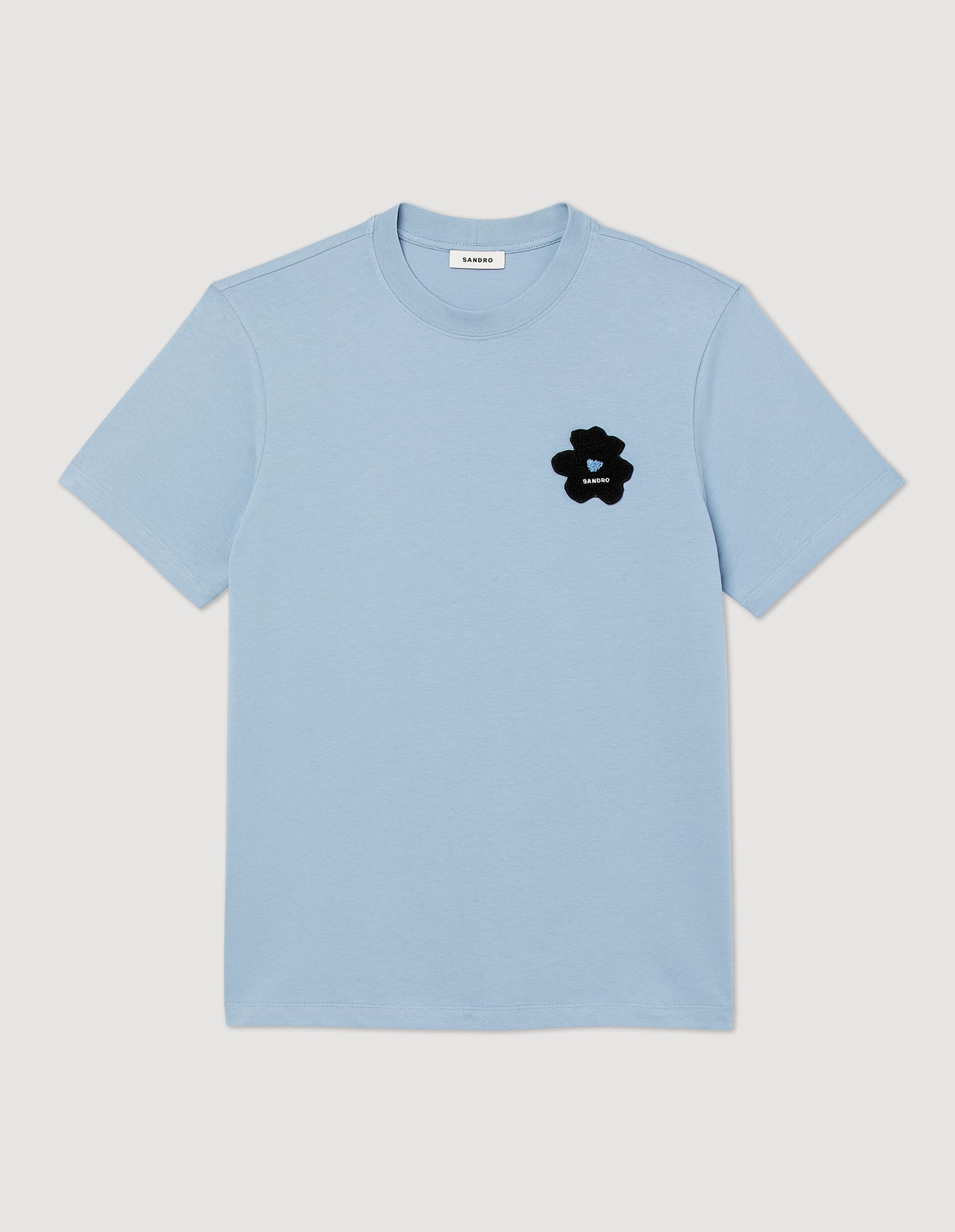 SANDRO Flower Patch T-Shirt | Endource