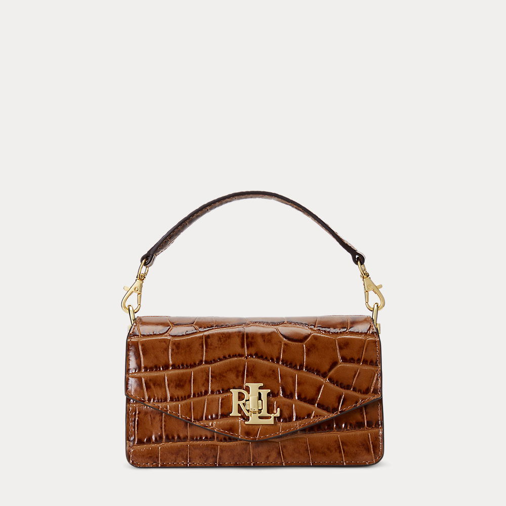 LAUREN RALPH LAUREN Embossed Small Tayler Crossbody Bag | Endource