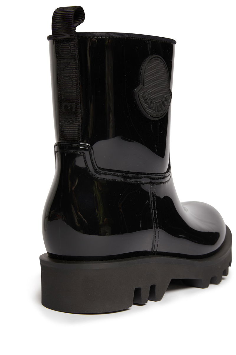 MONCLER Ginette Rain Boots in Black | Endource