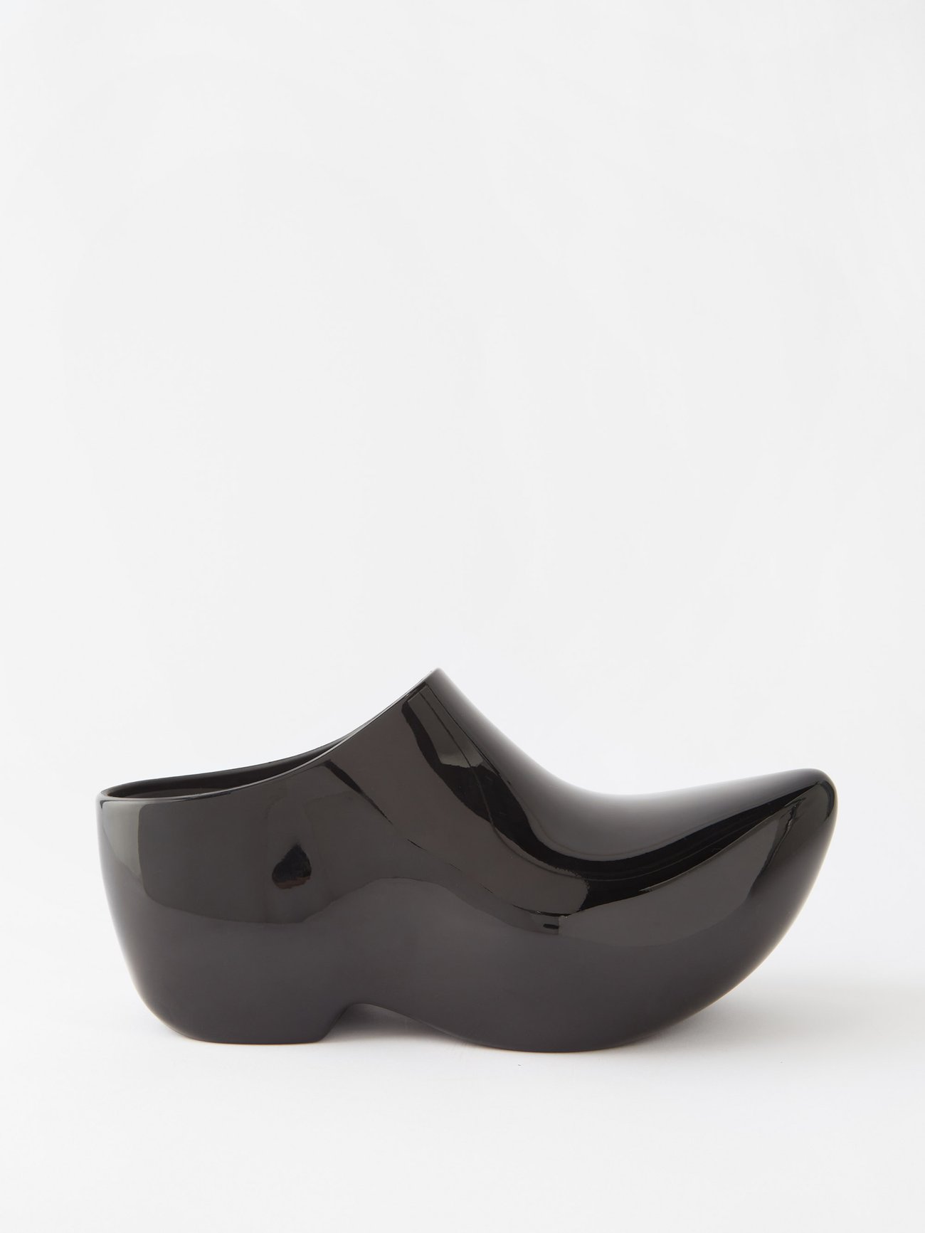 BALENCIAGA Technoclog Rubber Clog in Black | Endource