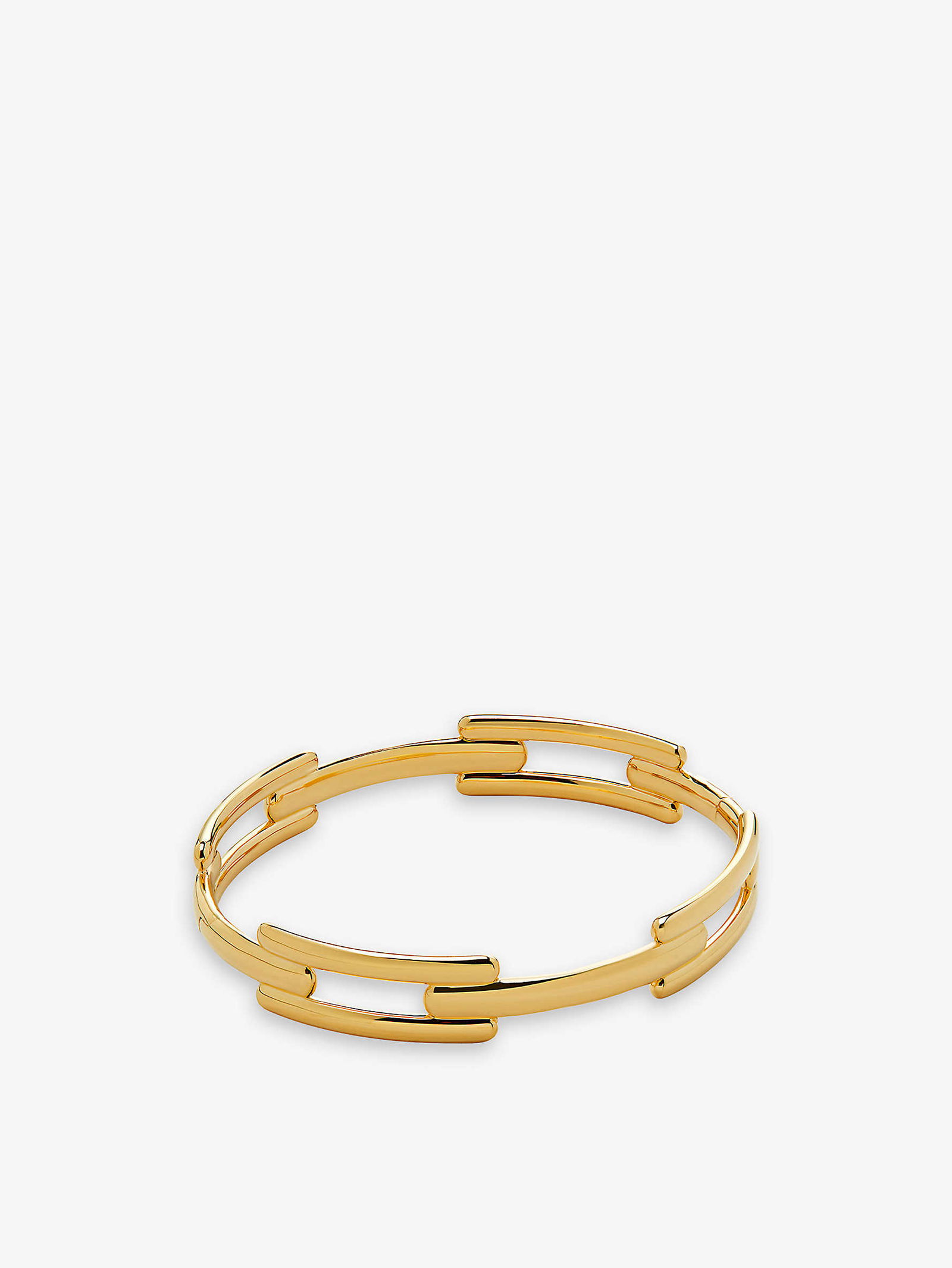 MONICA VINADER Signature 18ct Yellow Gold-Plated Vermeil Sterling ...