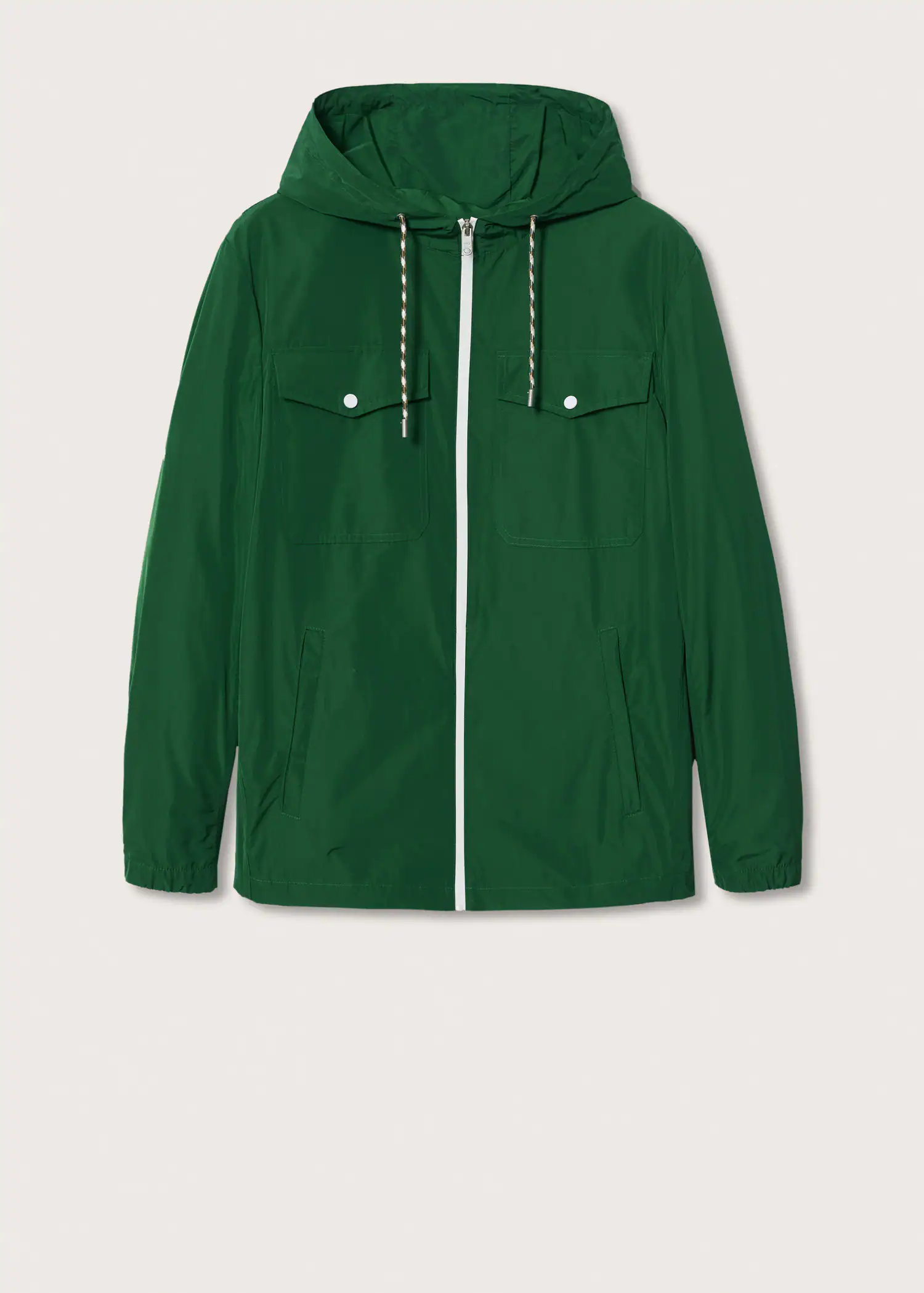 MANGO Raincoat Hooded Jacket | endource
