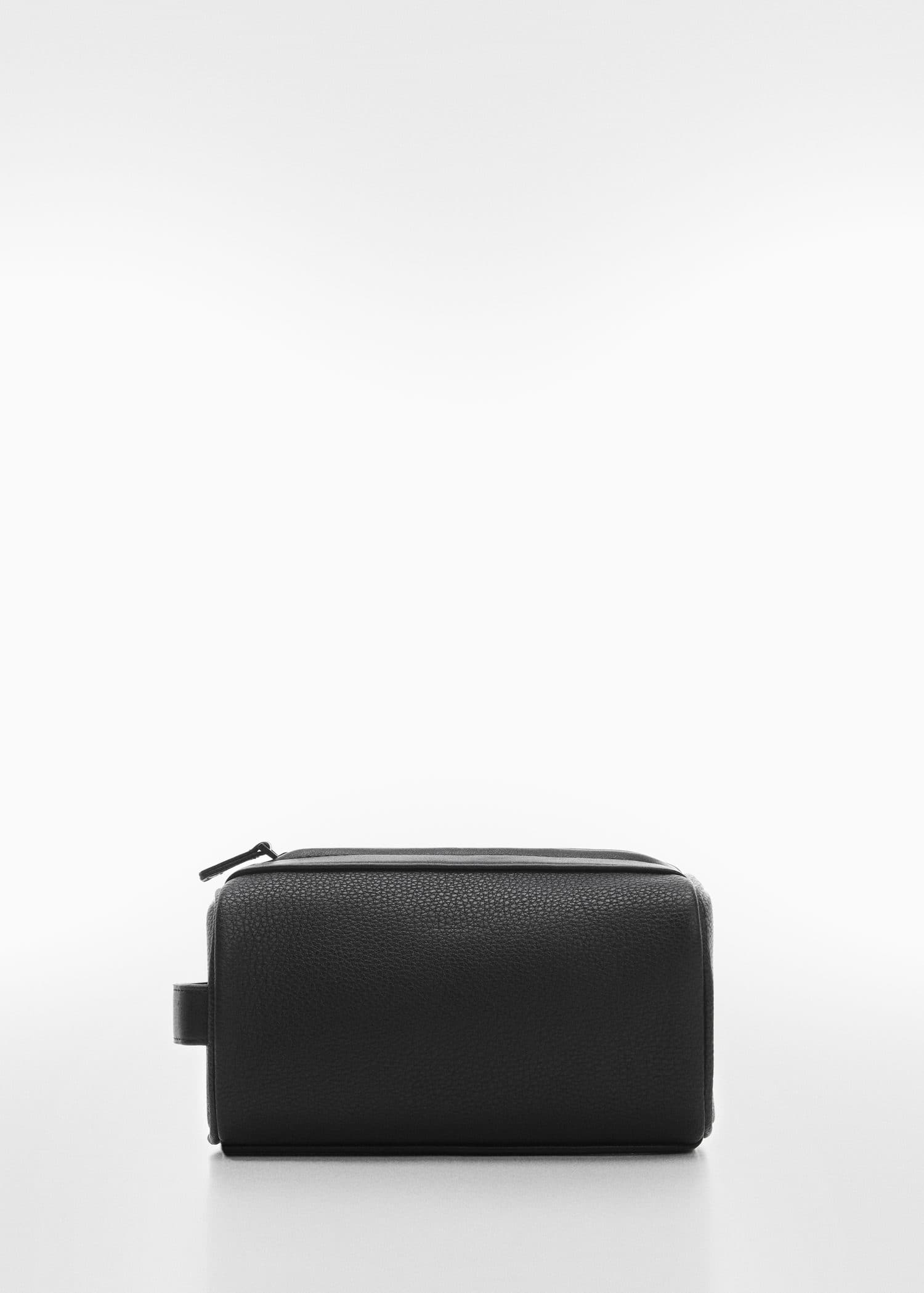 MANGO Minimal Handbag in Black | endource