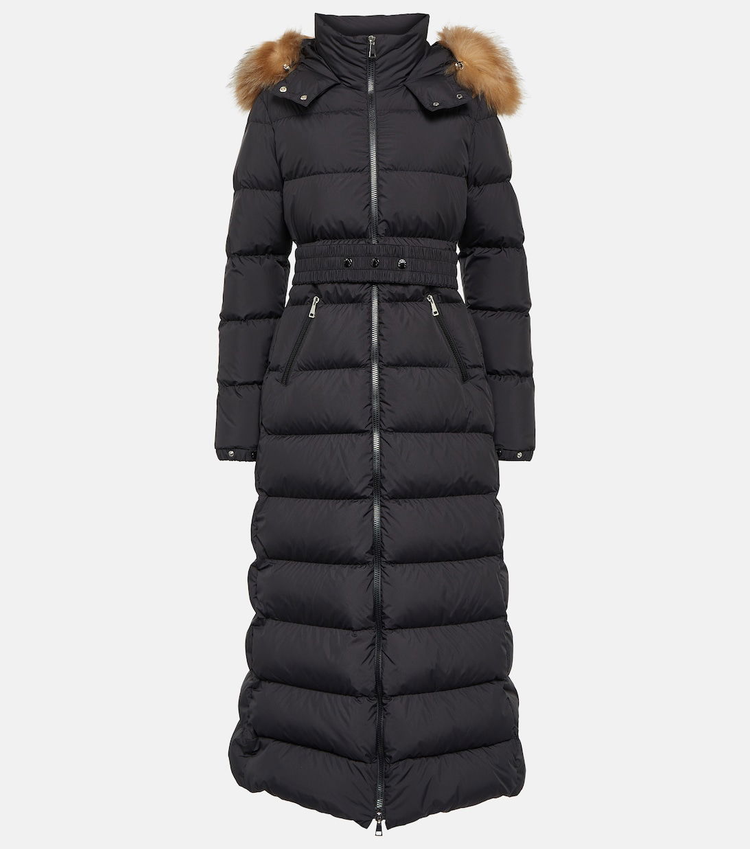 MONCLER Fudson Down Coat in Black | endource