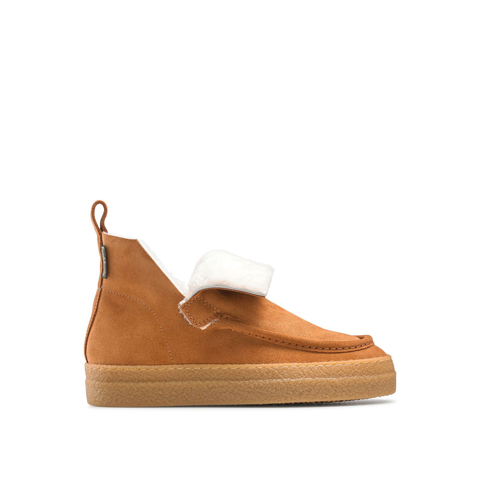 RUSSELL & BROMLEY Snug Shearling Moccasin Fold Down Boot | endource