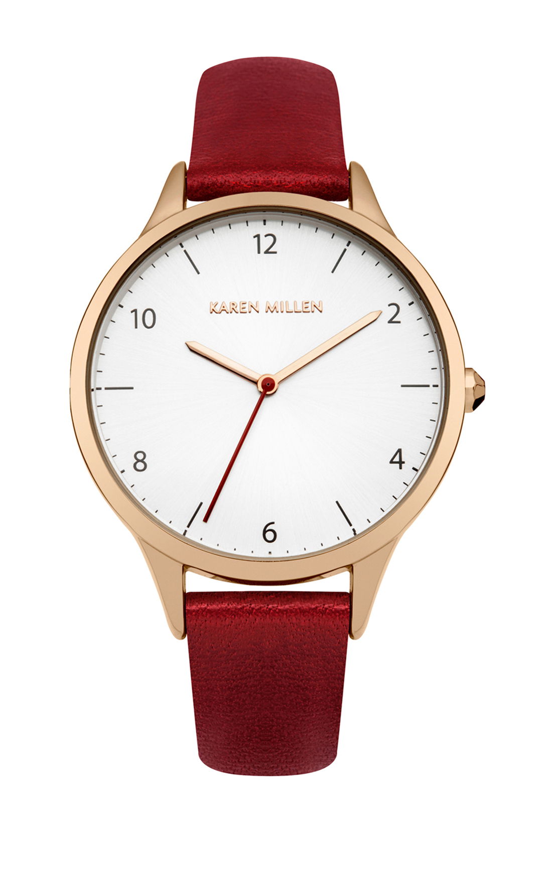 KAREN MILLEN Leather Watch | Endource