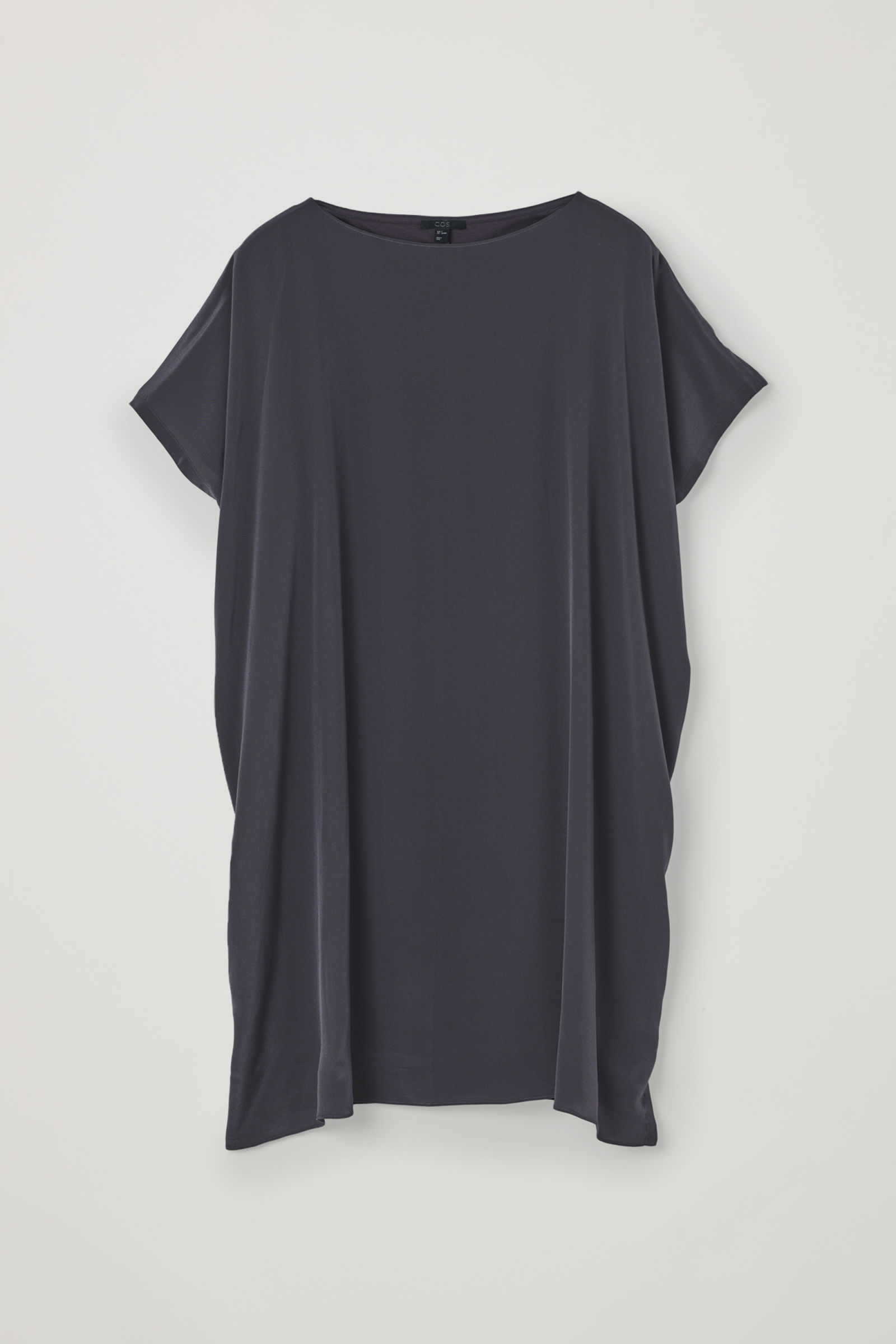 COS Organic Cotton-Mulberry Silk Relaxed Tunic Dress | endource