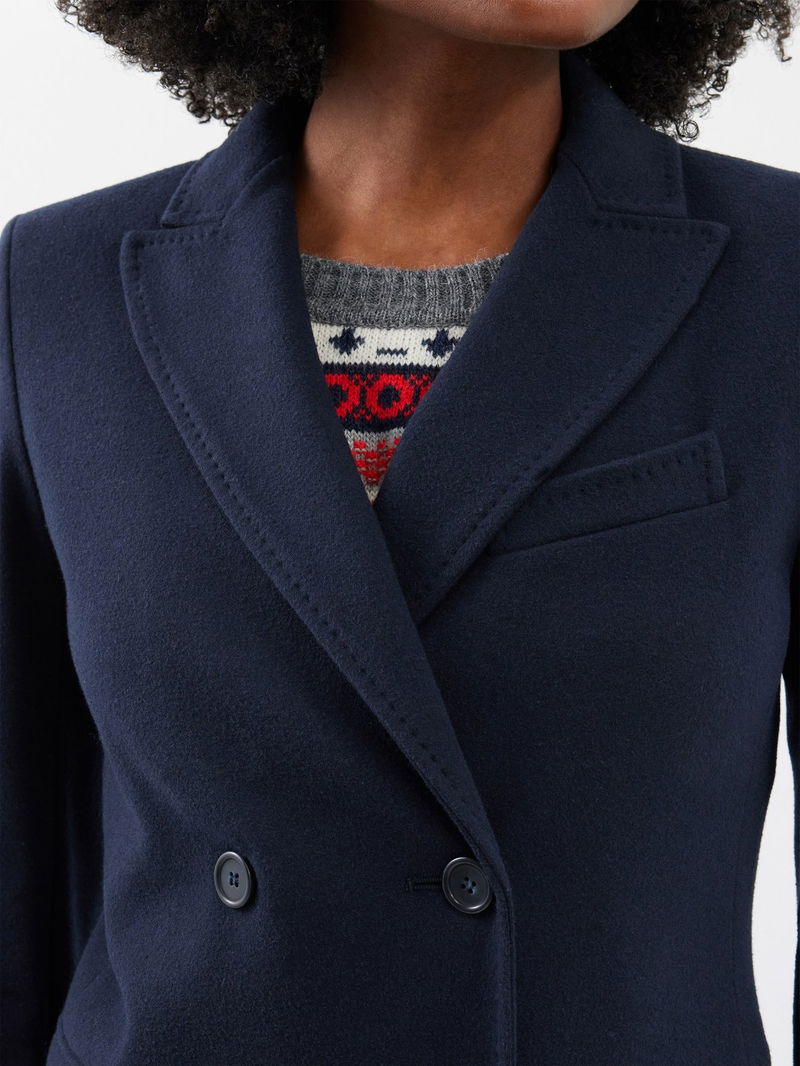 WEEKEND MAX MARA Funghi Jacket in Navy | endource