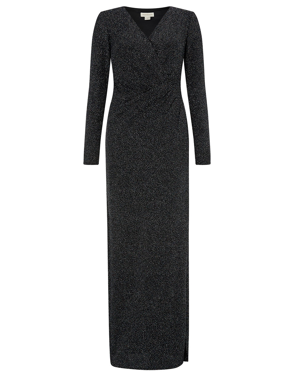 Monsoon Yasmin Glitter Maxi Dress | endource