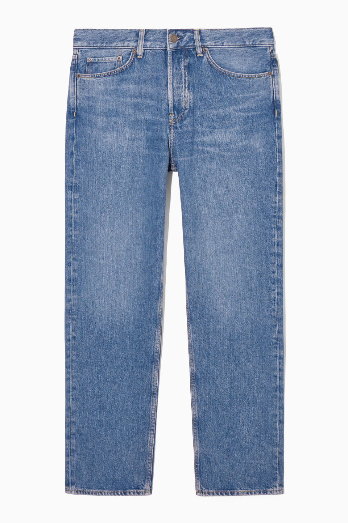 COS Signature Straight Leg Jeans in LIGHT BLUE | Endource