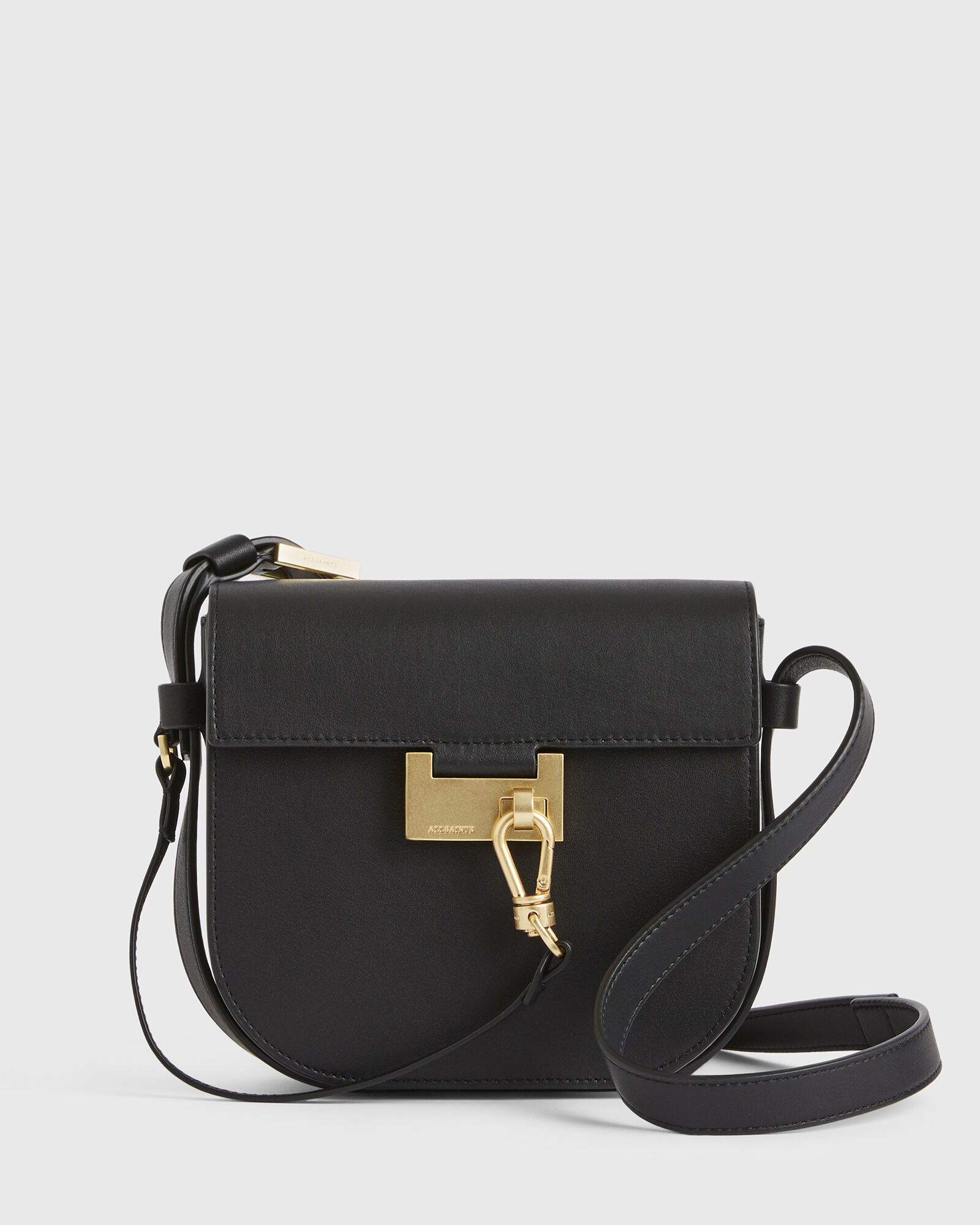 ALLSAINTS Ida Crossbody Bag in Black | endource