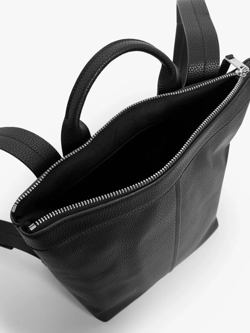 KIN Sia Small Backpack in Black | endource