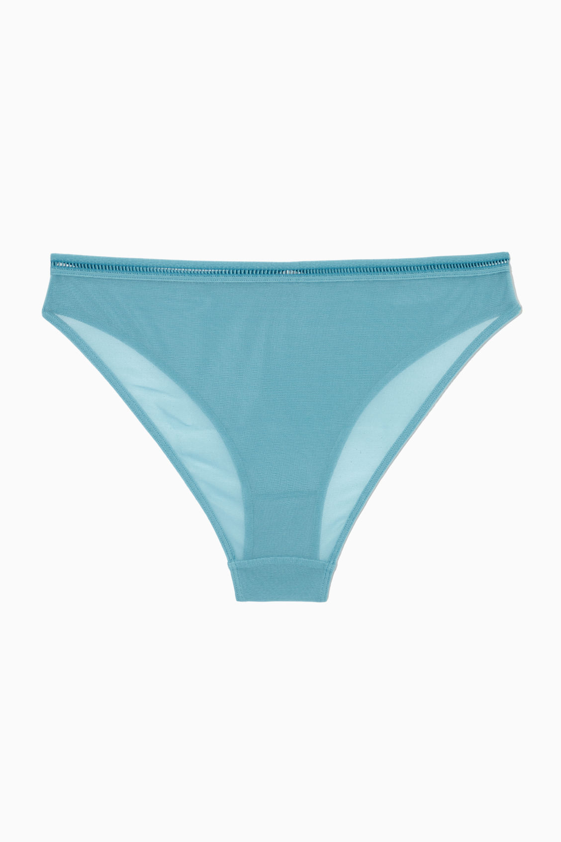 COS Mesh Bikini Briefs in BLUE | endource