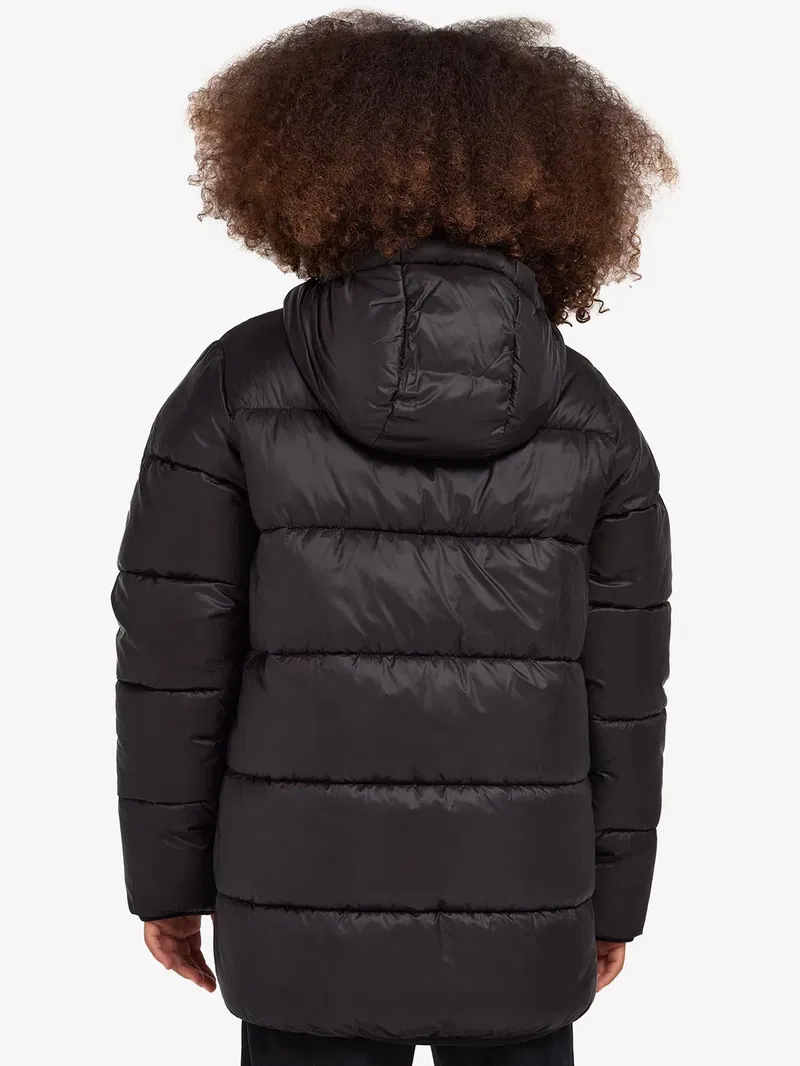 BARBOUR Bobber Puffer Jacket in Black | endource