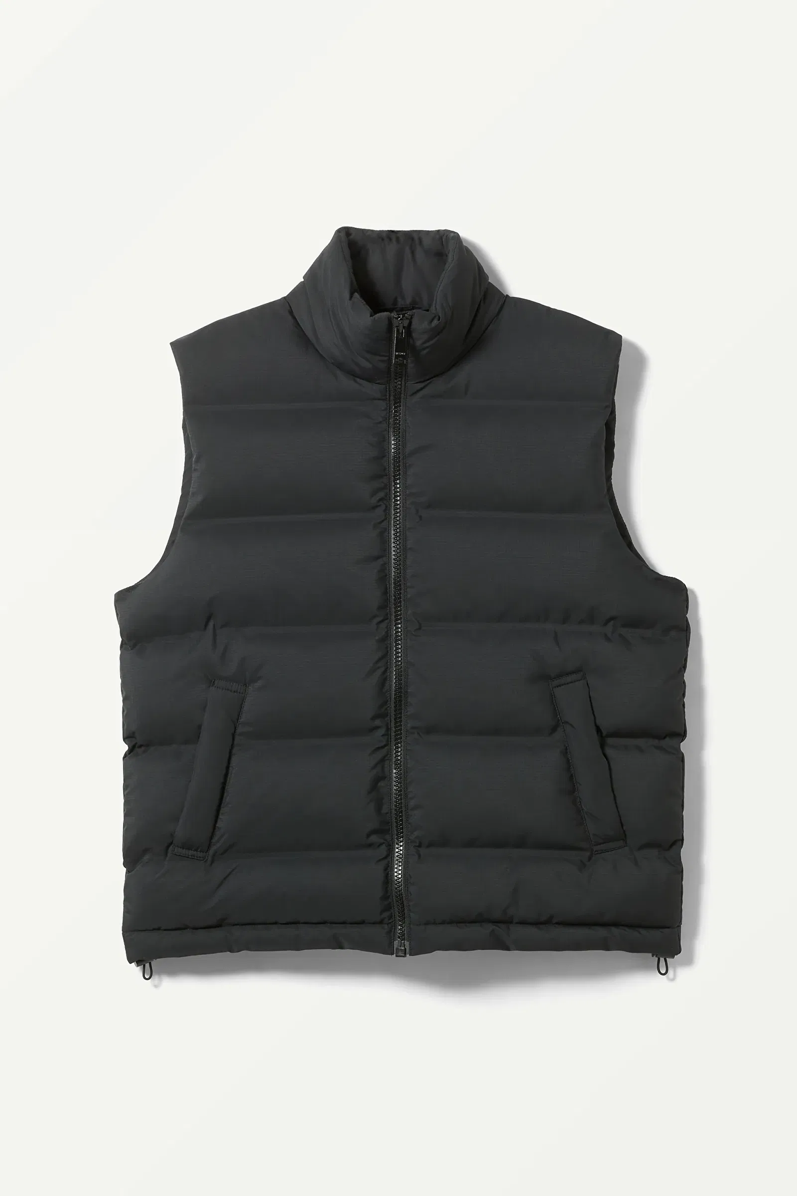 WEEKDAY Kip Puffer Vest in Black | endource