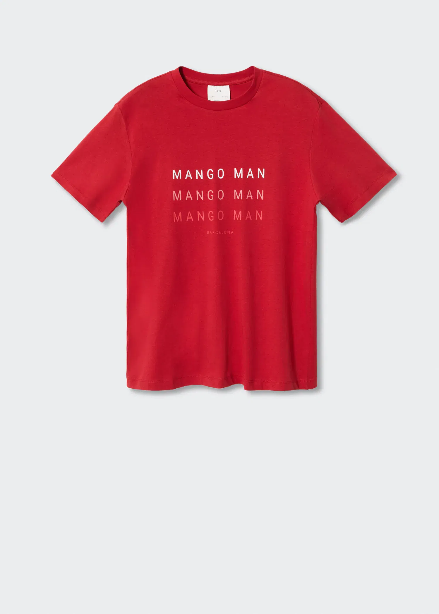 MANGO Logo Print T-Shirt | endource