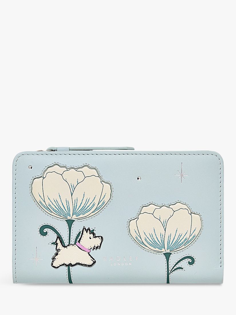 RADLEY Spring Rose Medium Bifold Purse in Seafoam | endource