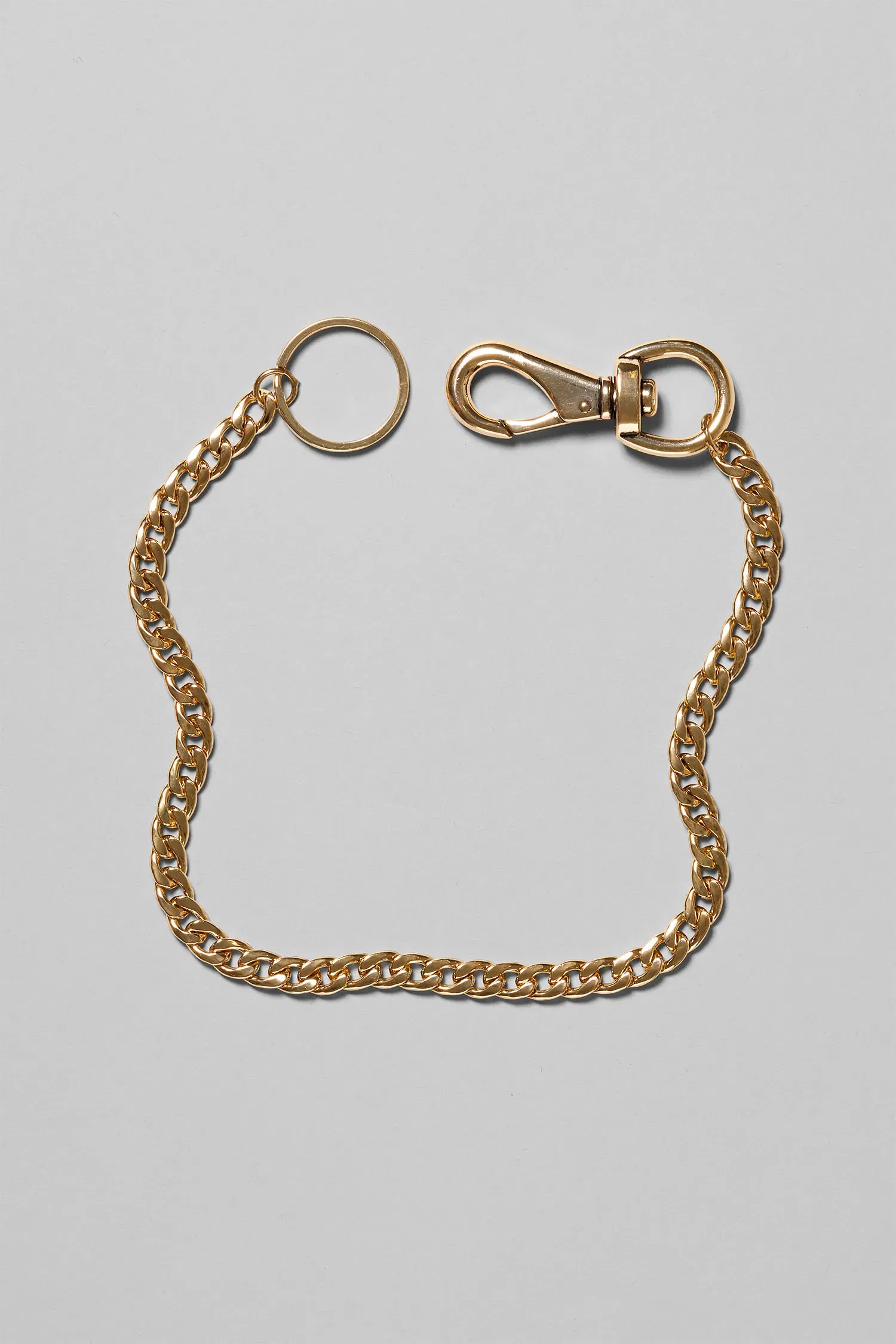 WEEKDAY Concrete Keychain in Gold | endource