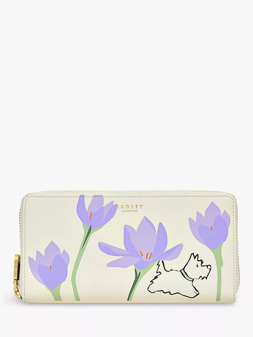 RADLEY Spring Bulbs Large Zip Around Matinee Purse | endource