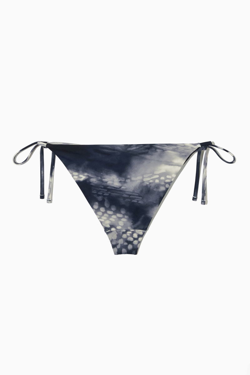 COS Snake-Print Bikini Briefs in NAVY / SNAKE PRINT | Endource
