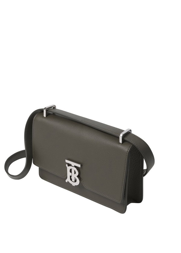 BURBERRY Grainy Leather Low Robin Bag | Endource