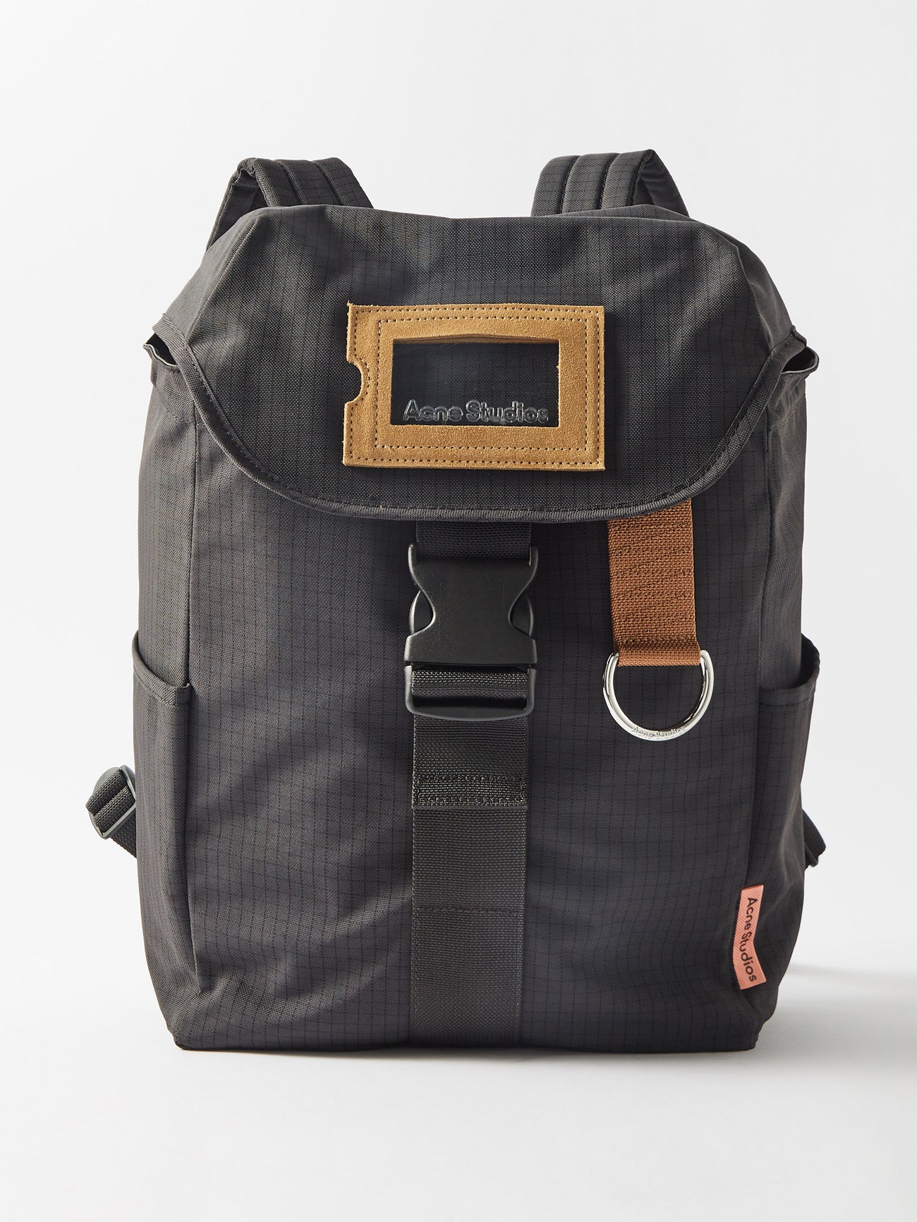 ACNE STUDIOS Technical-Ripstop Backpack in Black | endource